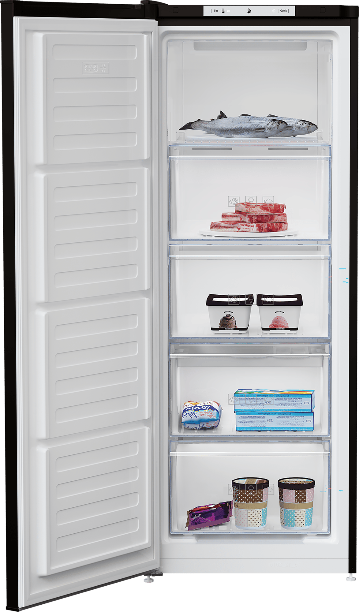 Freestanding Tall Frost Free Freezer with Freezer Guard FFG4545 | Beko UK