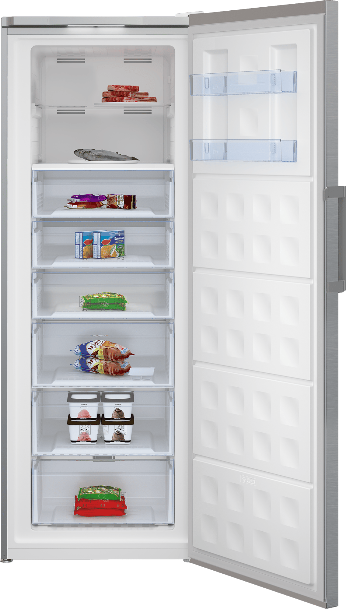 Freestanding Tall Frost Freezer with Freezer Guard FFEP5791 | Beko UK