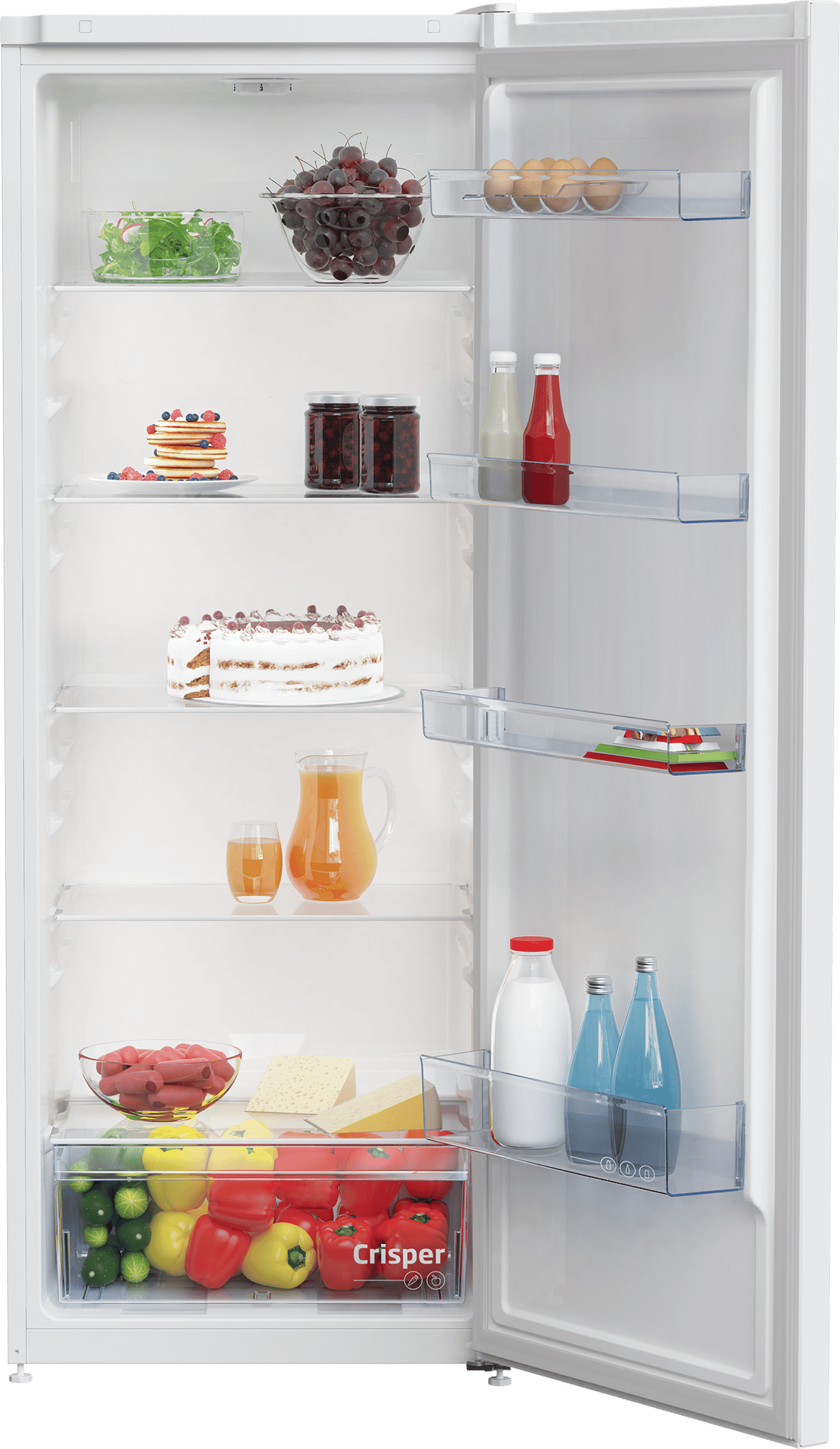 Freestanding Tall Larder Fridge LSG4545 | Beko UK