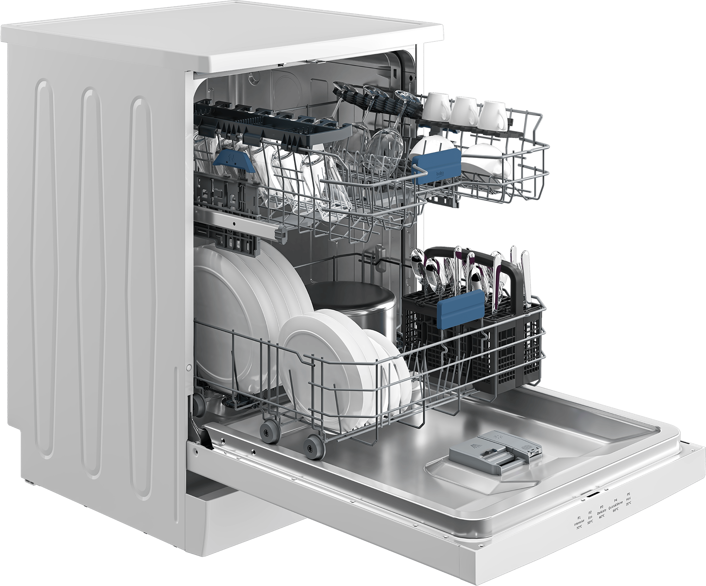 Freestanding Full Size Dishwasher with HygieneIntense BDFN15440 | Beko UK