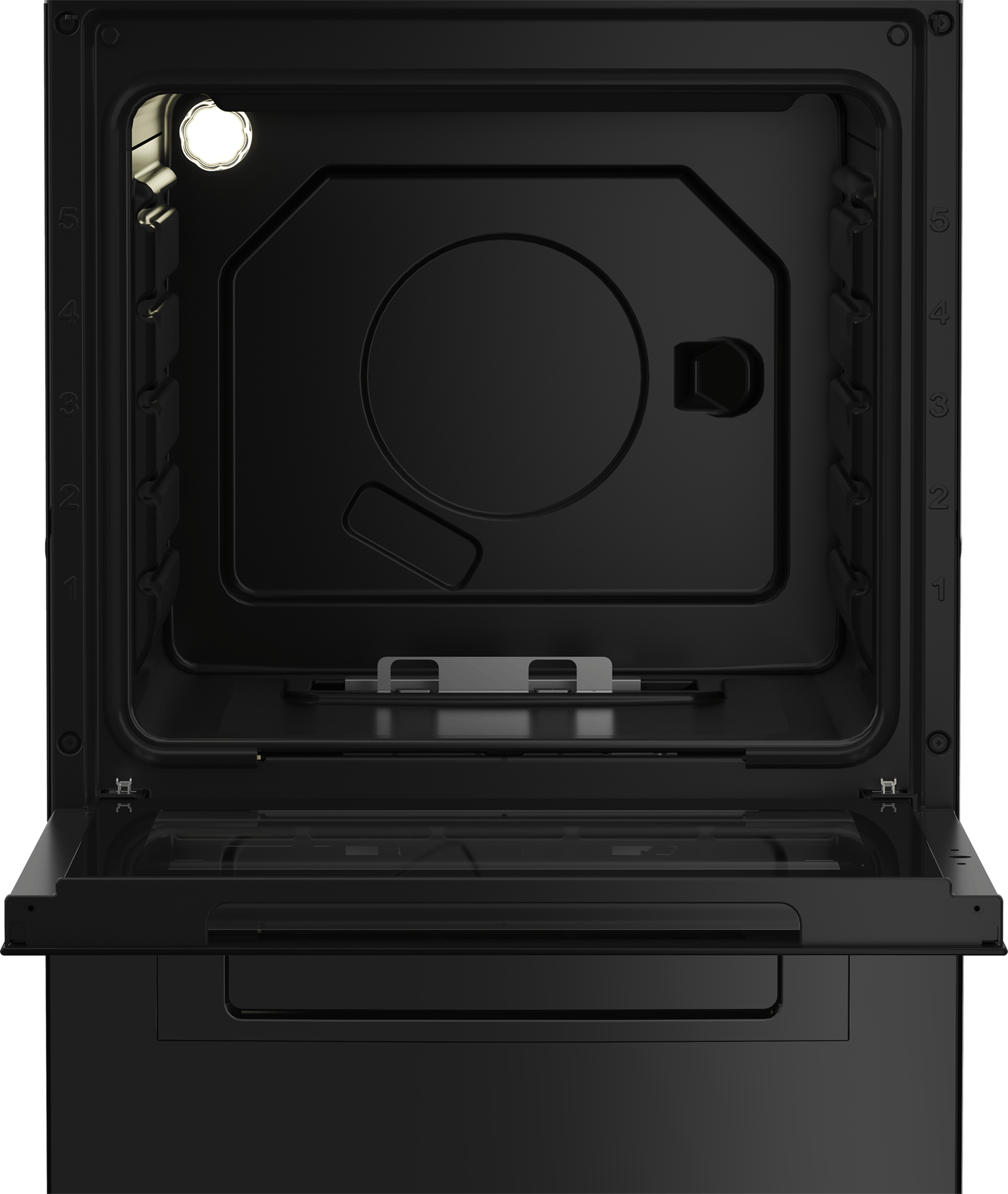 50cm Freestanding Gas Single Oven Eye Level Cooker KA52NE | Beko UK