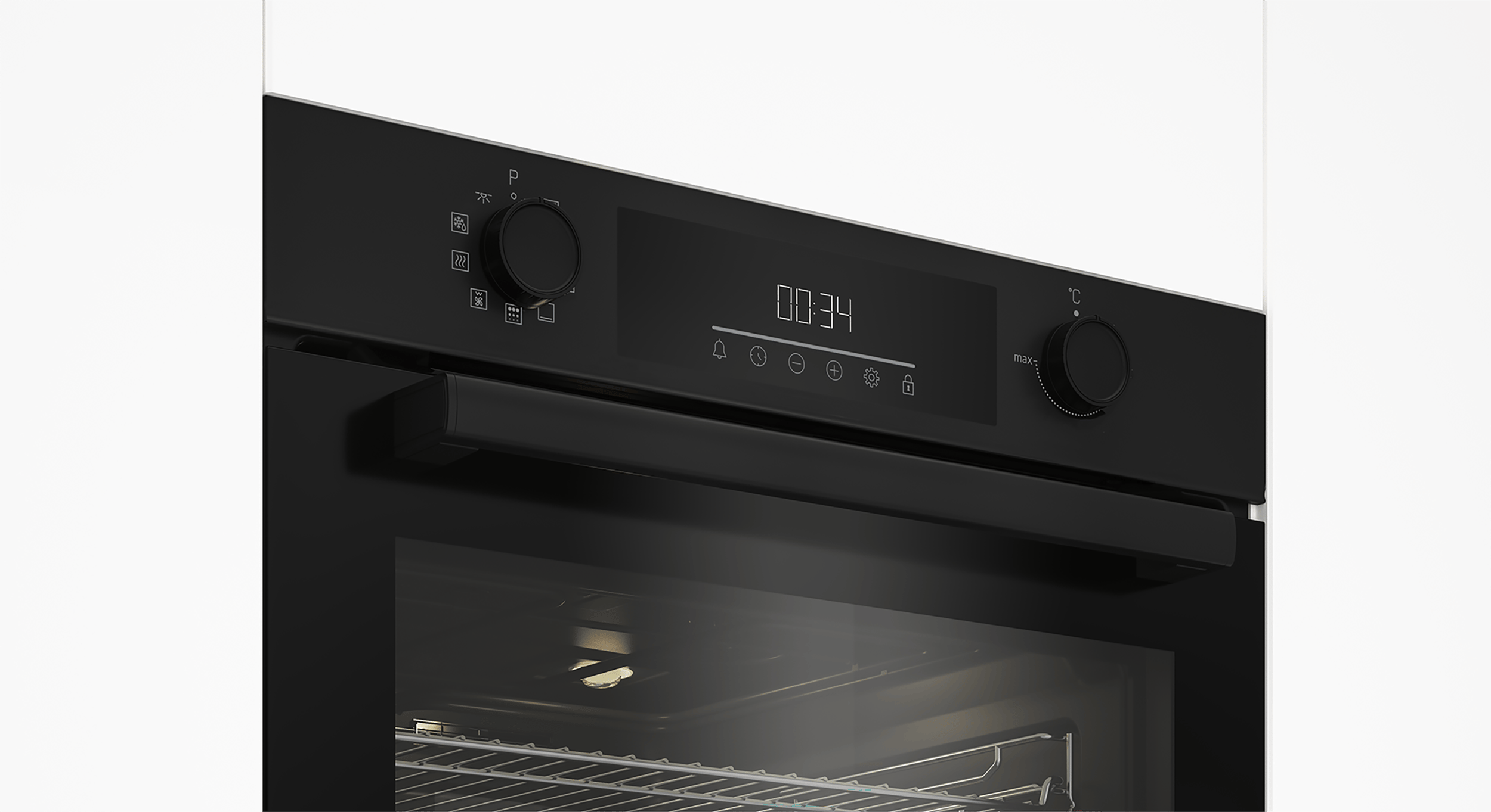 60cm Built-In Pyro Multi-Function Oven with AeroPerfect™ BBIE12301 ...