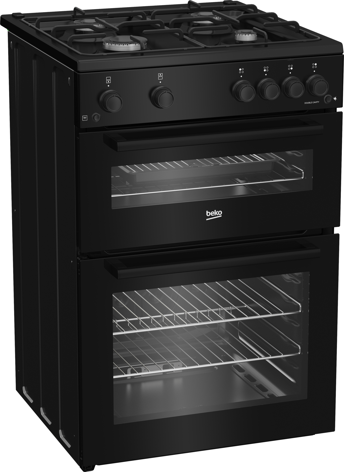 60cm Twin Cavity Gas Cooker FTG6201 | Beko UK