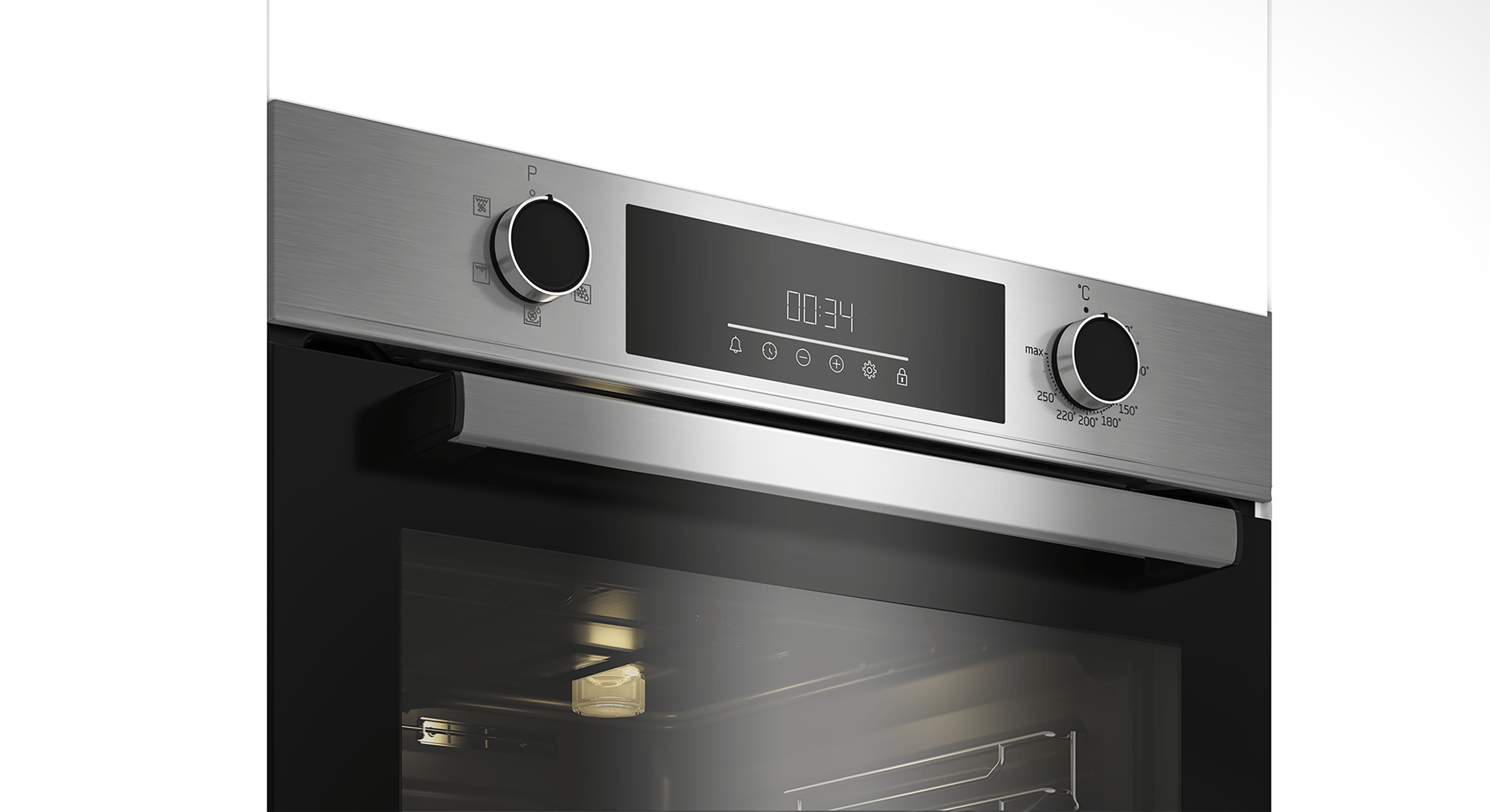 60cm Built-In Single Fan Oven with AeroPerfect™ BBIF12300 | Beko UK