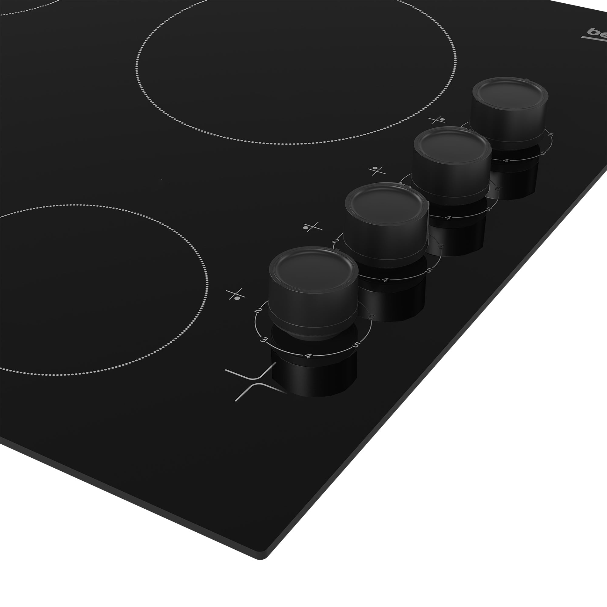 60cm Ceramic Hob with Side Knob Controls HIC64102 | Beko UK
