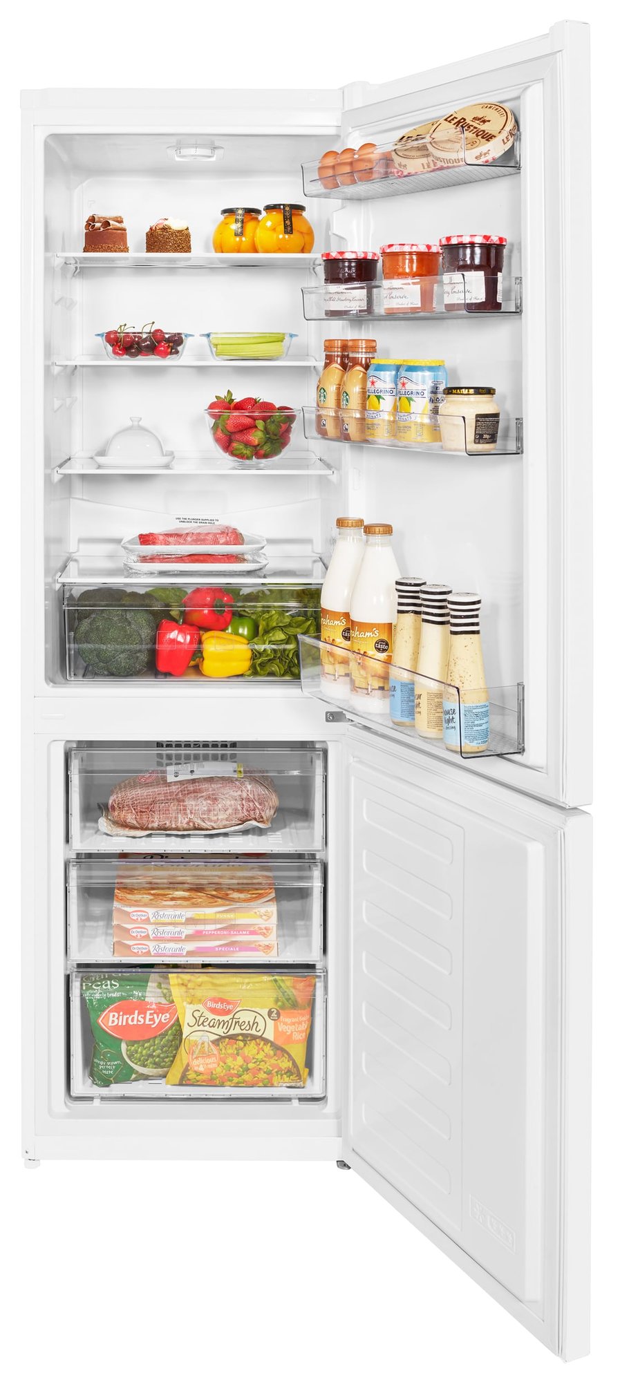 Freestanding Frost Free Fridge Freezer with Freezer Guard CFG1571 | Beko UK