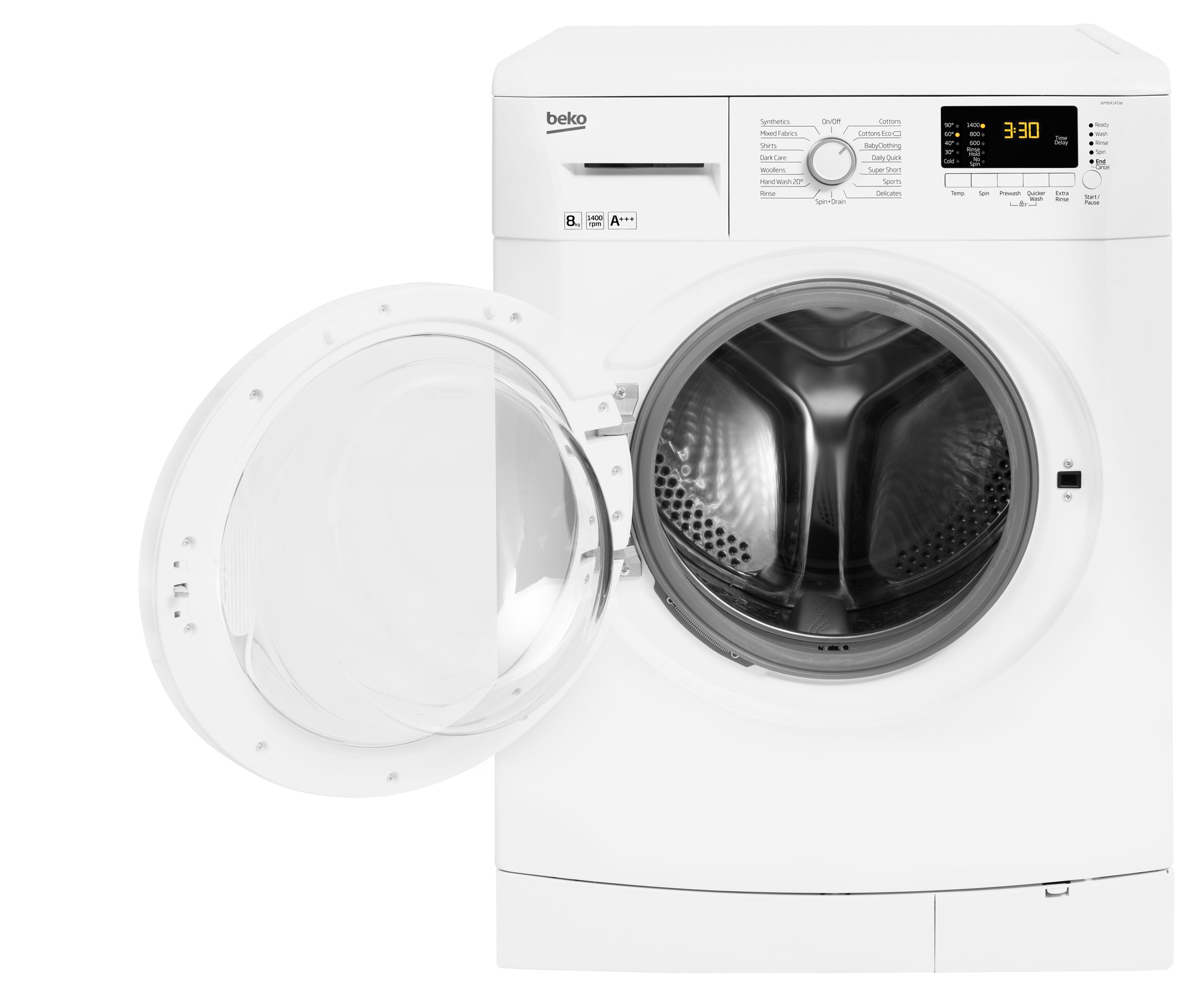 A+++ Energy Rated 8kg, 1400rpm Washing Machine WM84145 | Beko UK