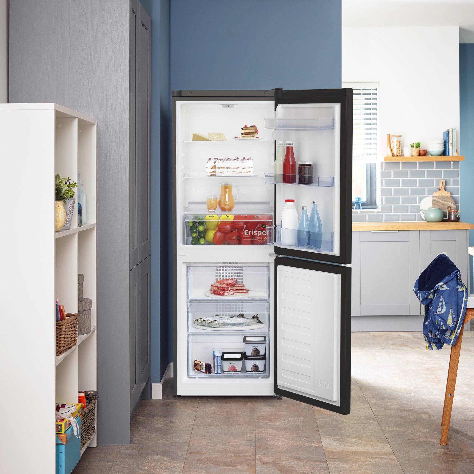 Freestanding Frost Free Fridge Freezer with Freezer Guard CFG4552 | Beko UK
