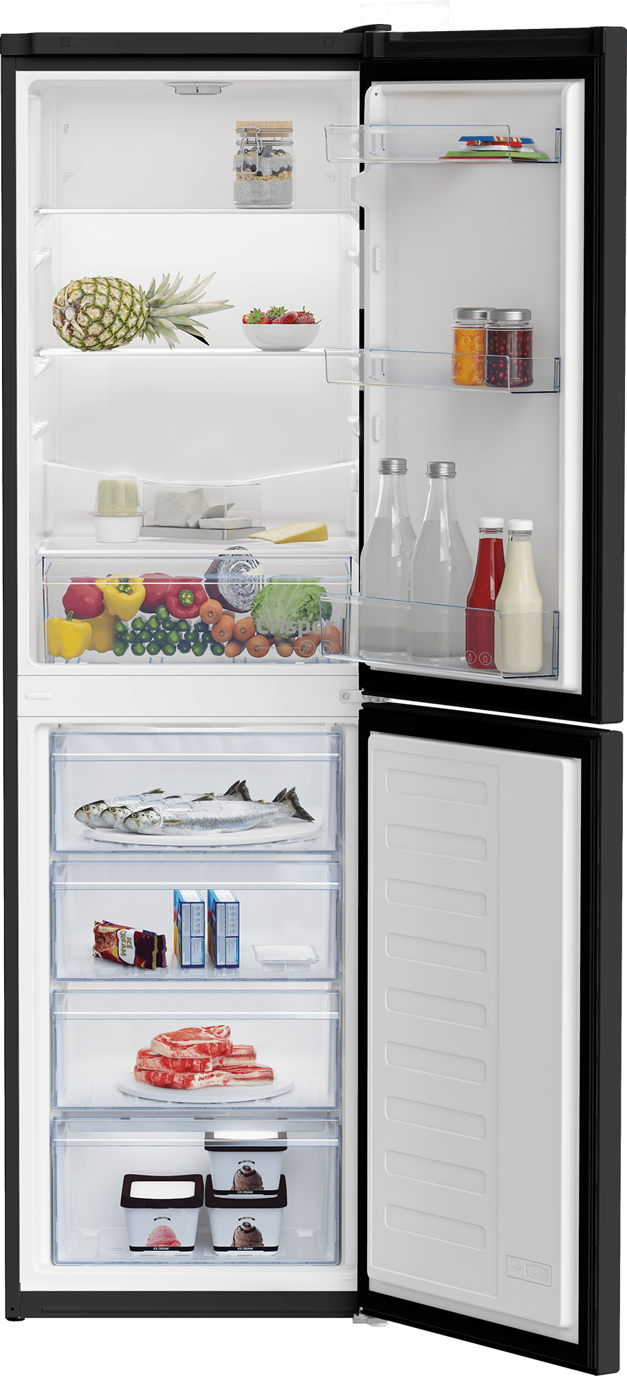 Freestanding Frost Free Fridge Freezer with Freezer Guard CFG4582 | Beko UK