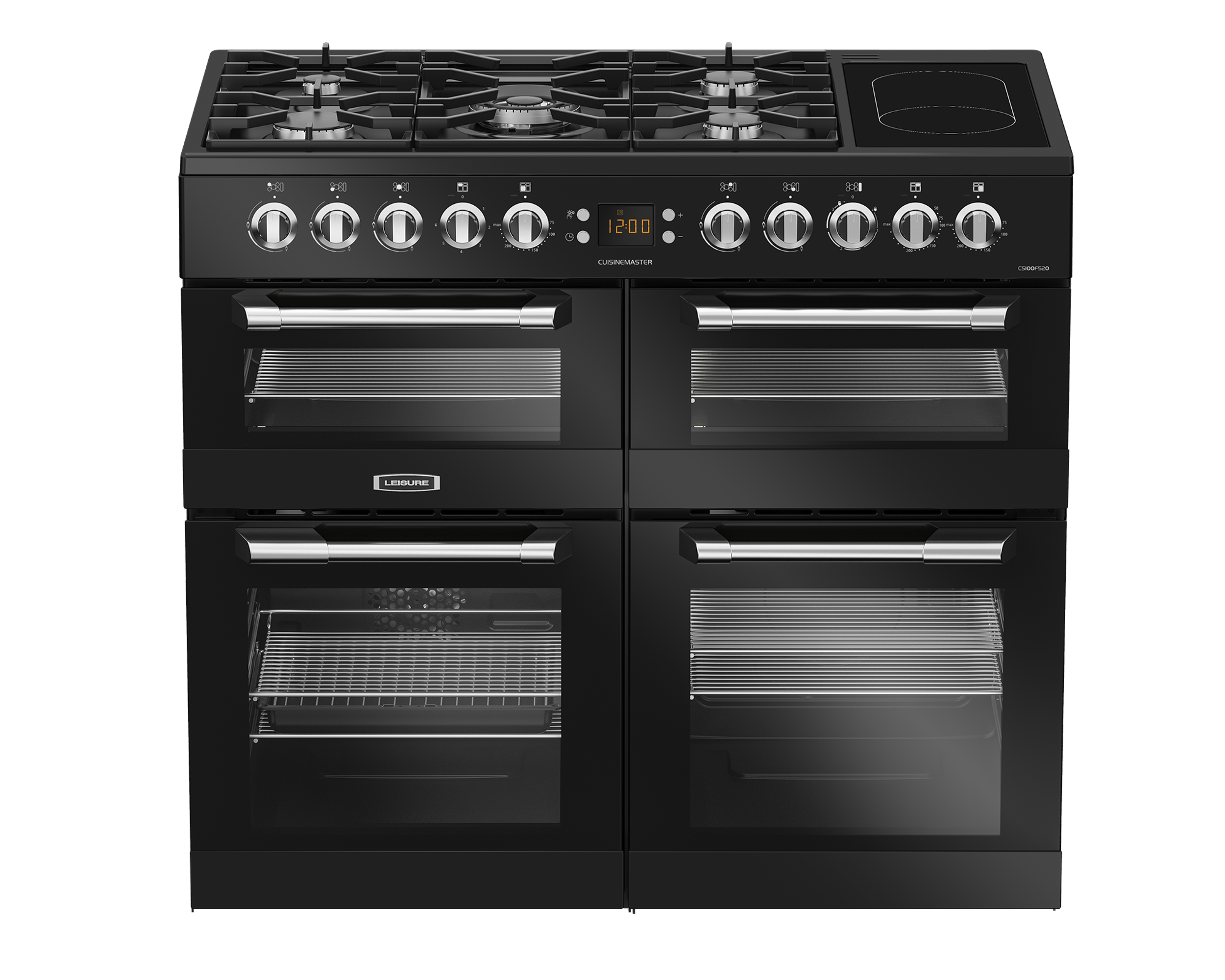 100cm Dual Fuel Range Cooker | Cuisinemaster CS100F520 | Leisure