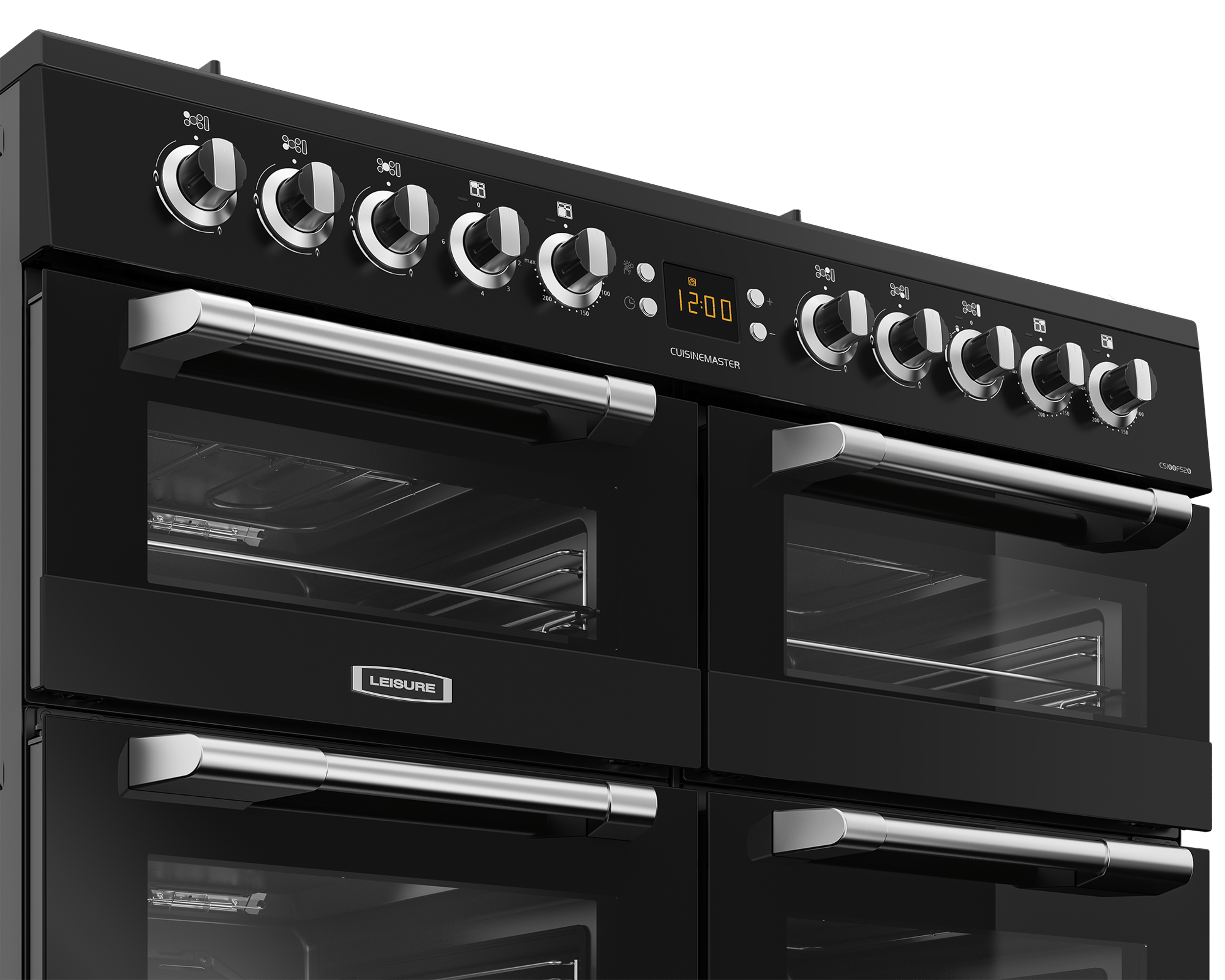 100cm Dual Fuel Range Cooker | Cuisinemaster CS100F520 | Leisure