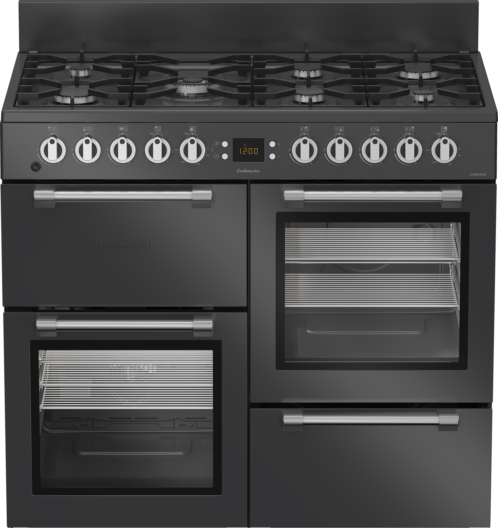 100cm Dual Fuel Range Cooker | Cookmaster CK100F232 | Leisure