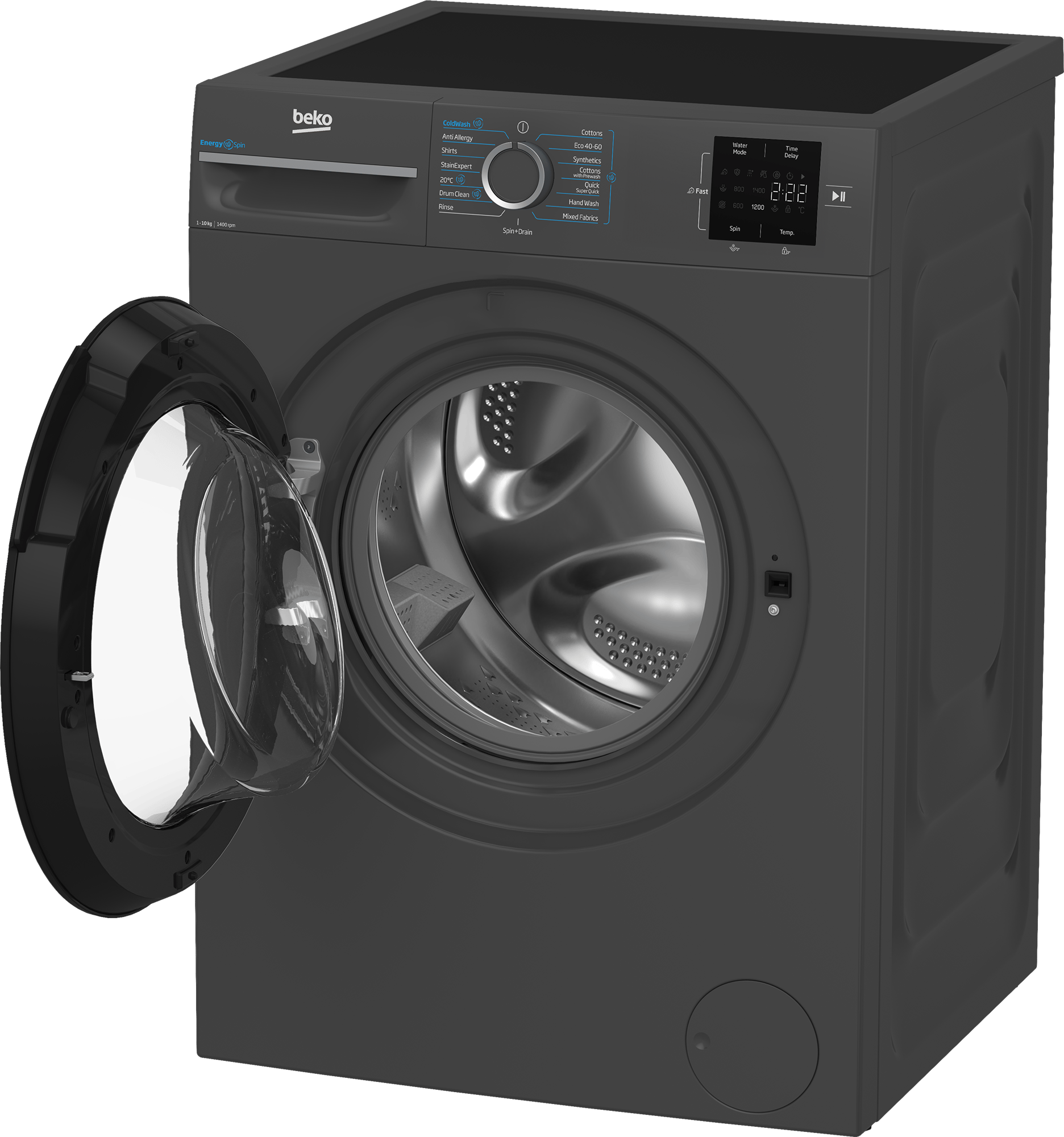 Freestanding 10kg 1400rpm Washing Machine with EnergySpin BM3WT31041 ...