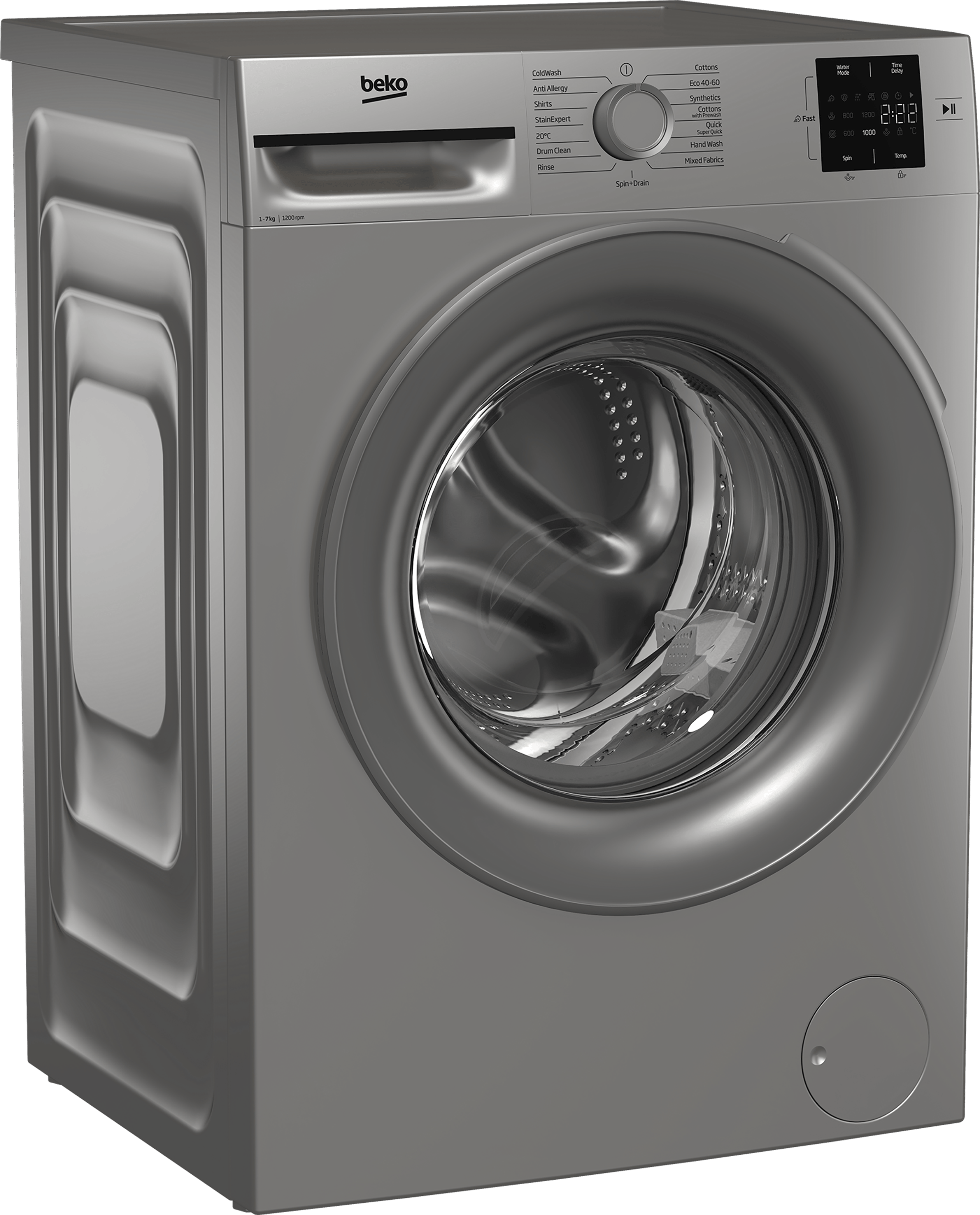 Freestanding 7kg 1200rpm Washing Machine with Quick Programme BM1WT3721 ...