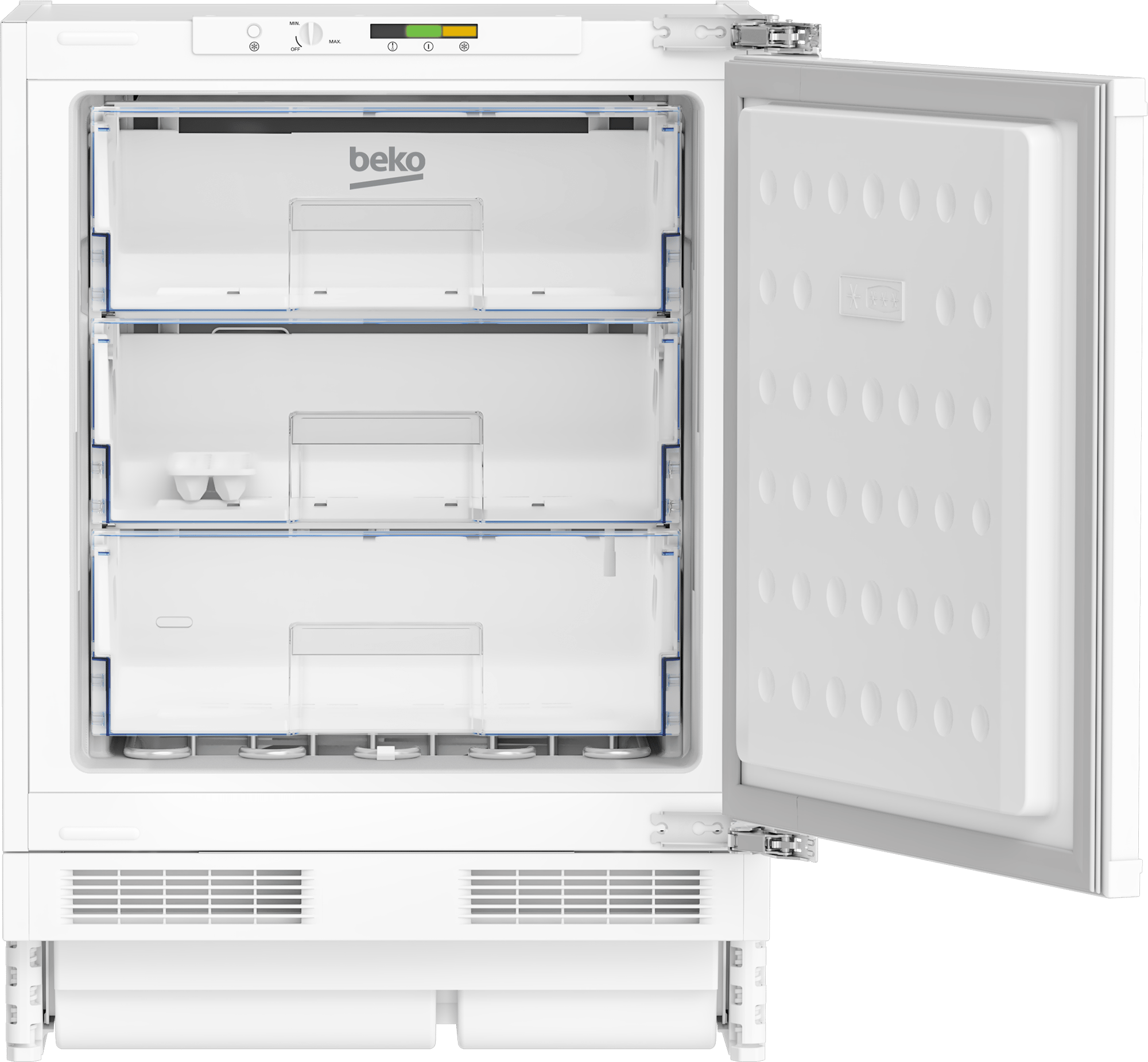 Integrated Undercounter Freezer with Freezer Guard BSF4682 | Beko UK