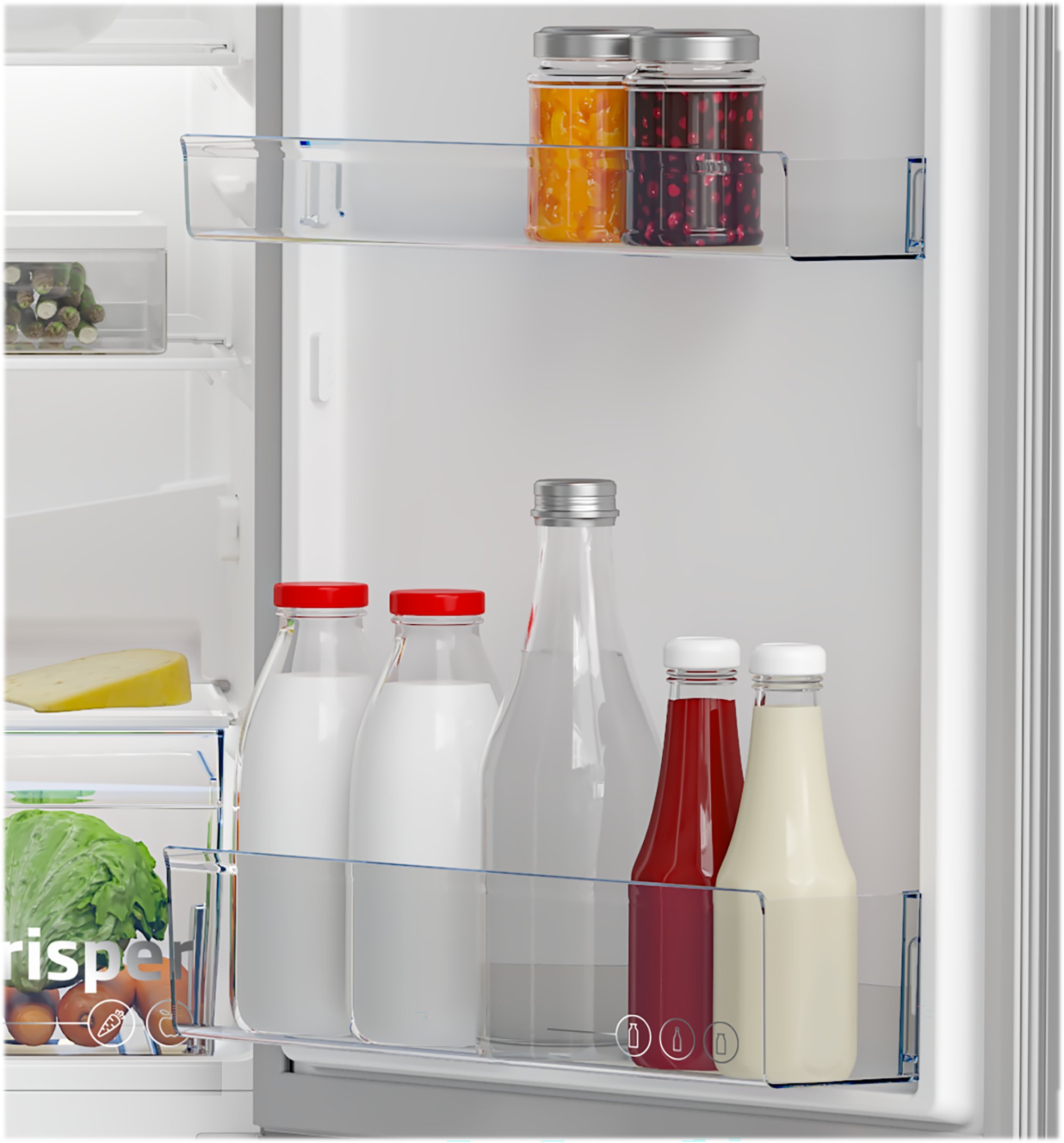 Freestanding Frost Free Fridge Freezer with Freezer Guard CFG4582 | Beko UK