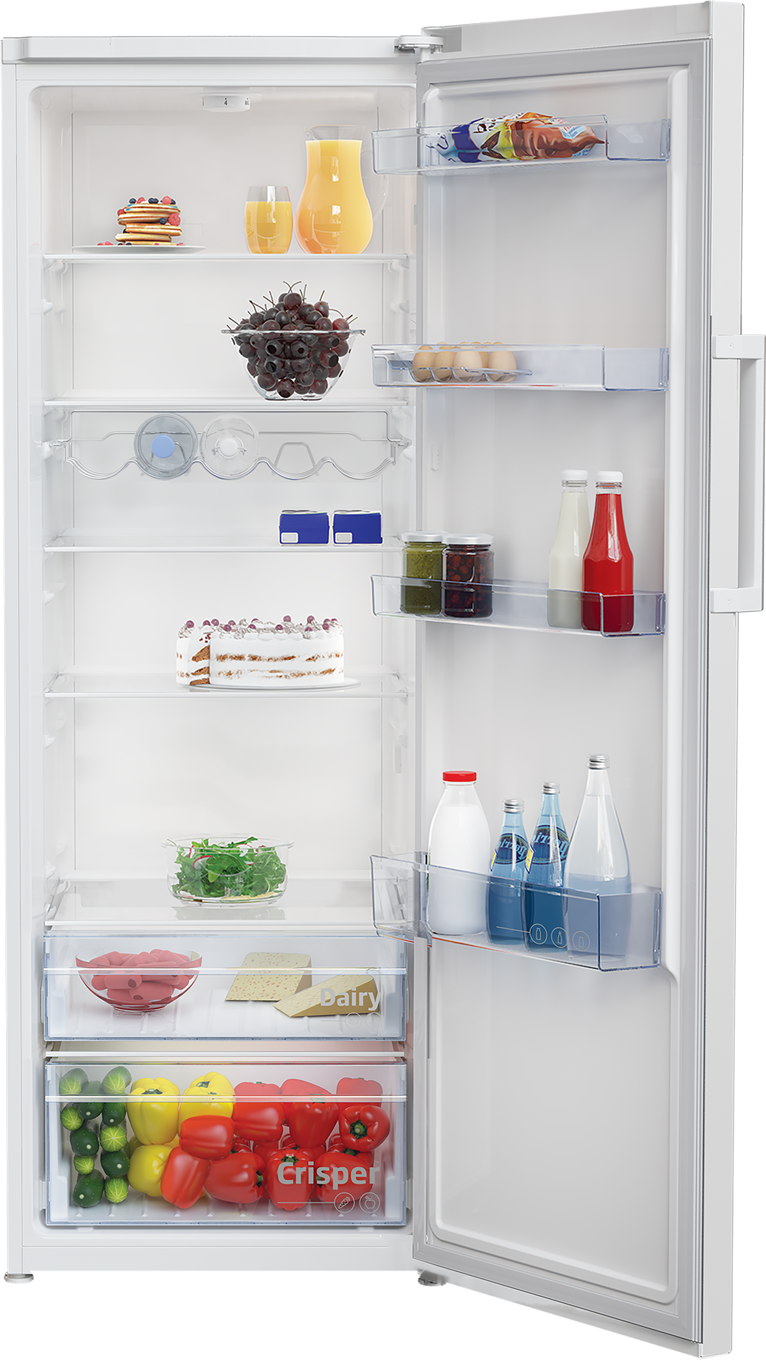 Freestanding Tall Larder Fridge LSP4671 | Beko UK