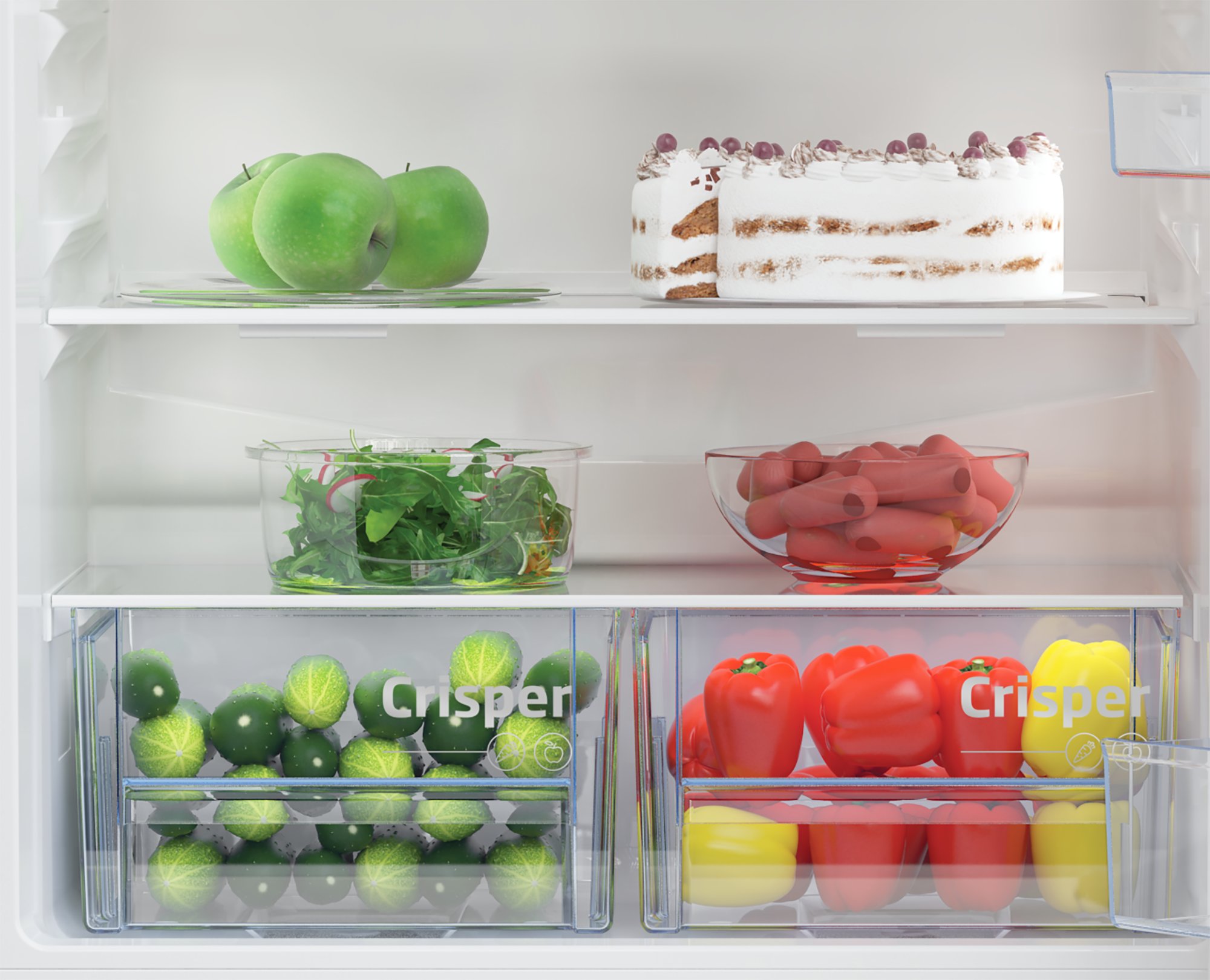 Freestanding Frost Free Fridge Freezer with Freezer Guard CFG4790 | Beko UK