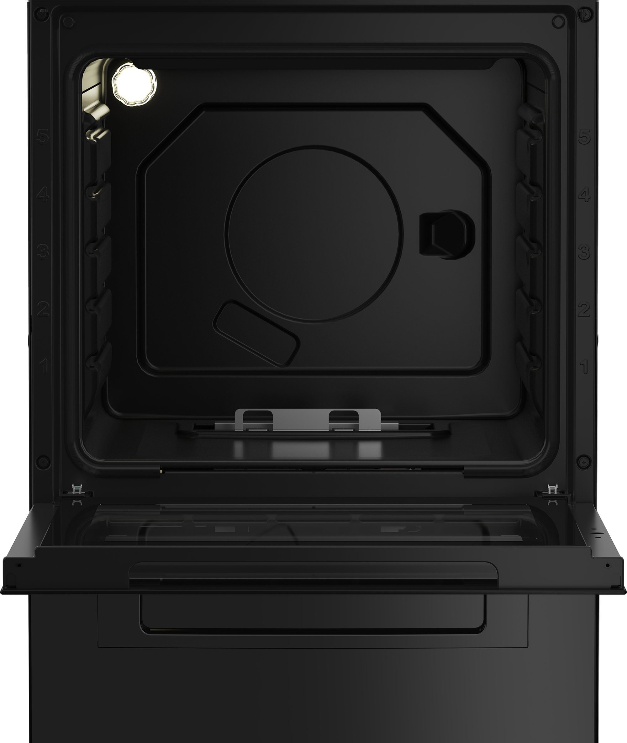 50cm Freestanding Gas Single Oven Eye Level Cooker KA52NE | Beko UK