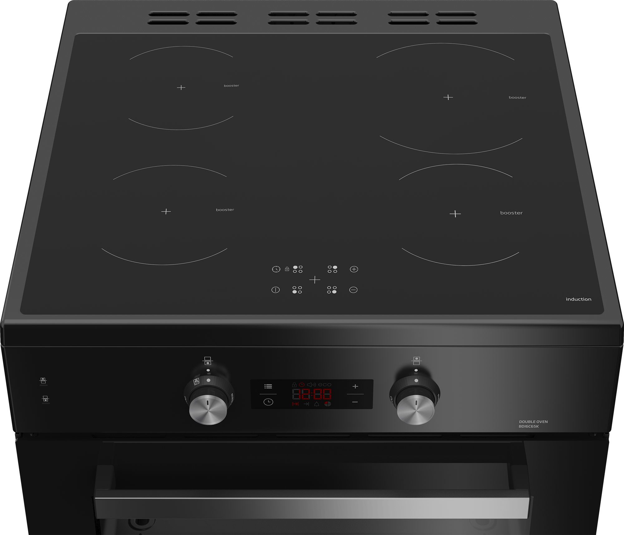 60cm Double Oven Electric Cooker BDI6C65 | Beko UK