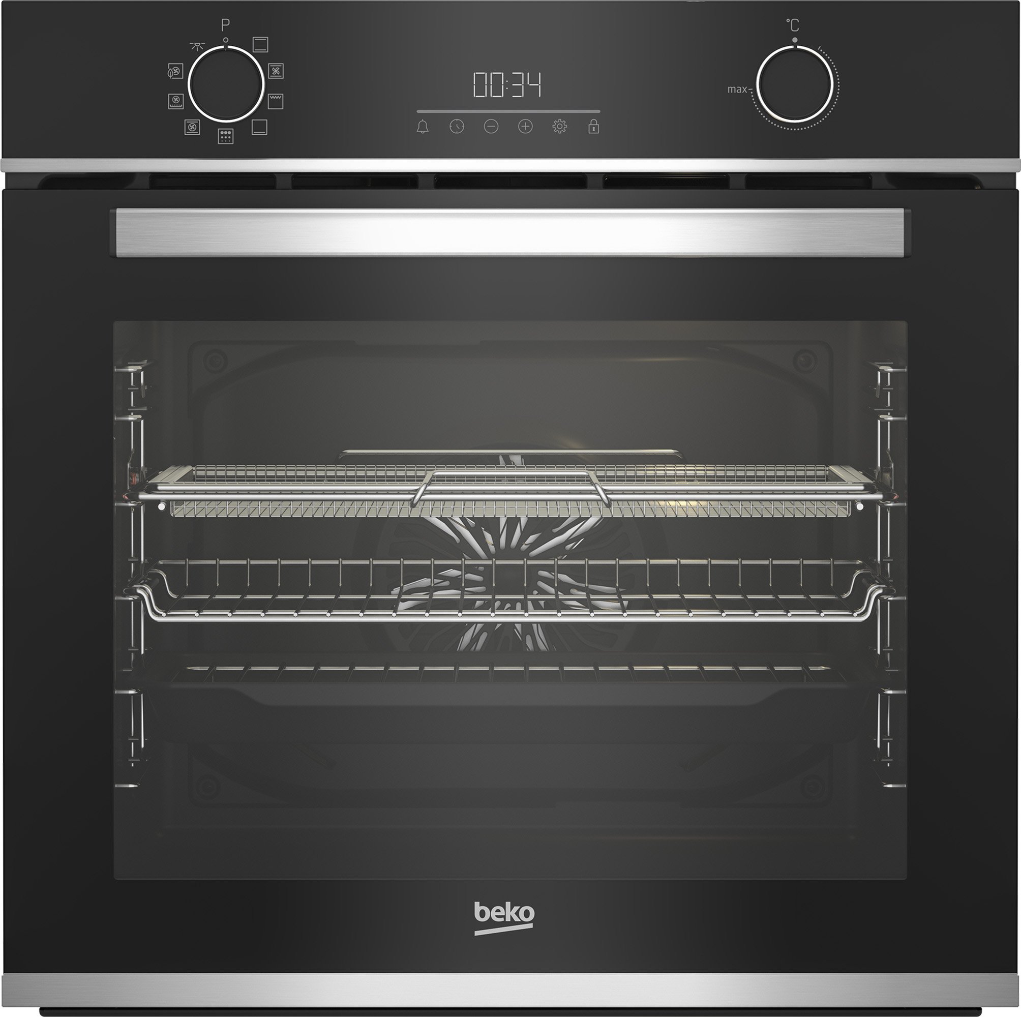 60cm Built-In Pyro Multi-Function Oven with AeroPerfect™ AirFry ...