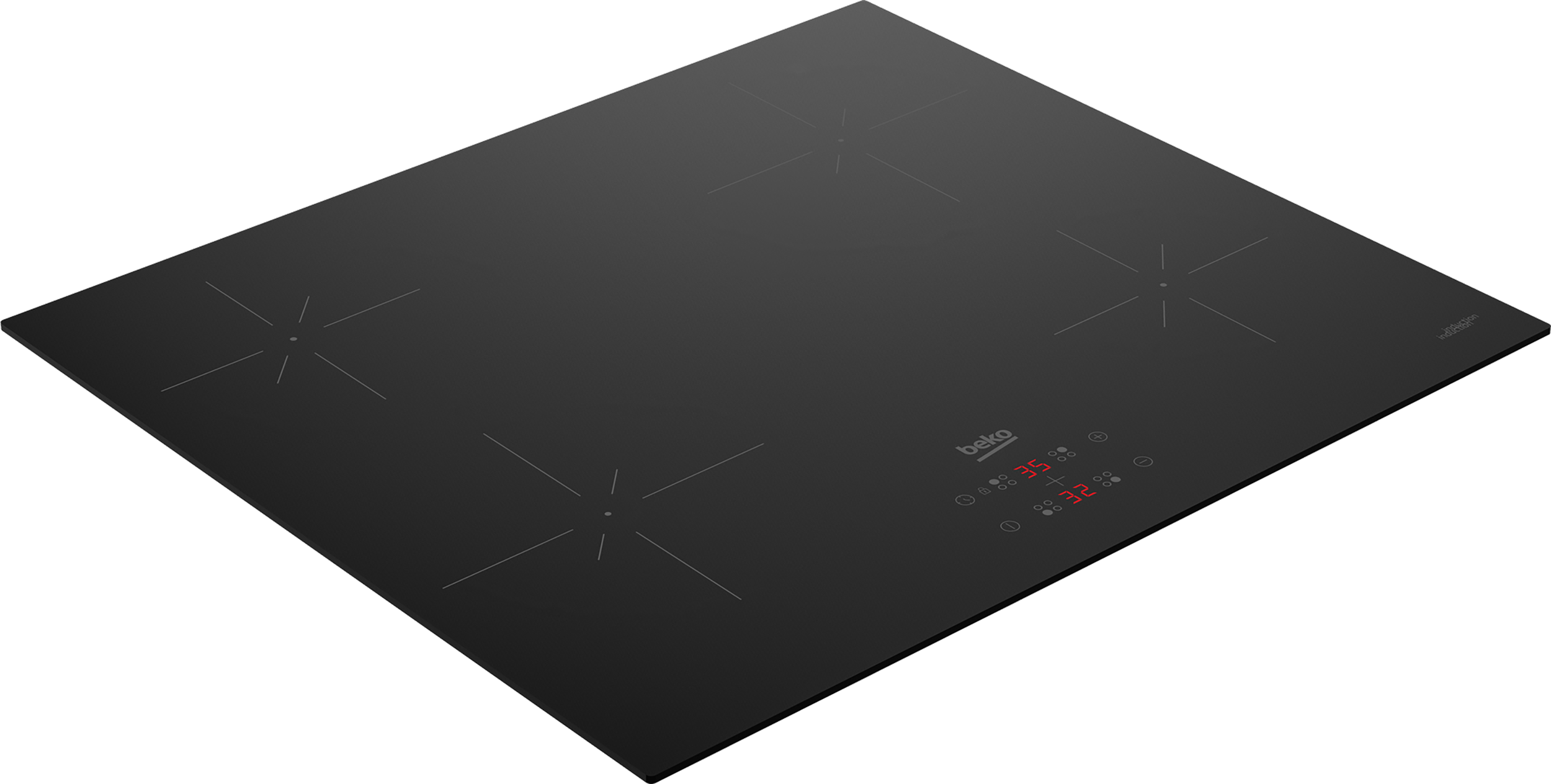 60cm Induction Hob with Touch Controls HII164401QT | Beko UK