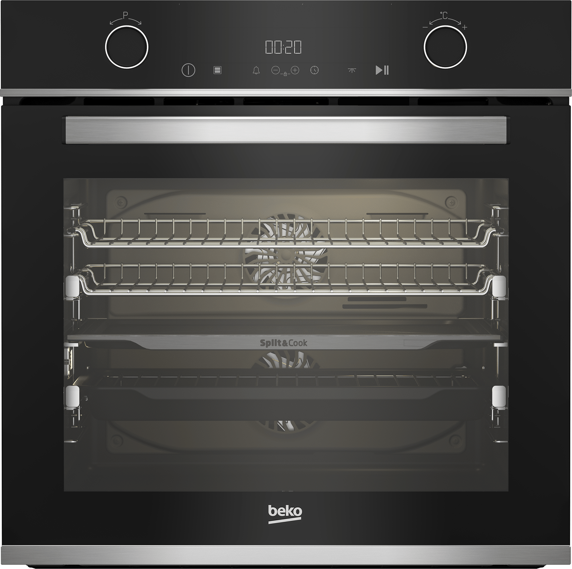 60cm Built-In Single Multi-Function Oven with AeroPerfect™ BBVM13400 ...