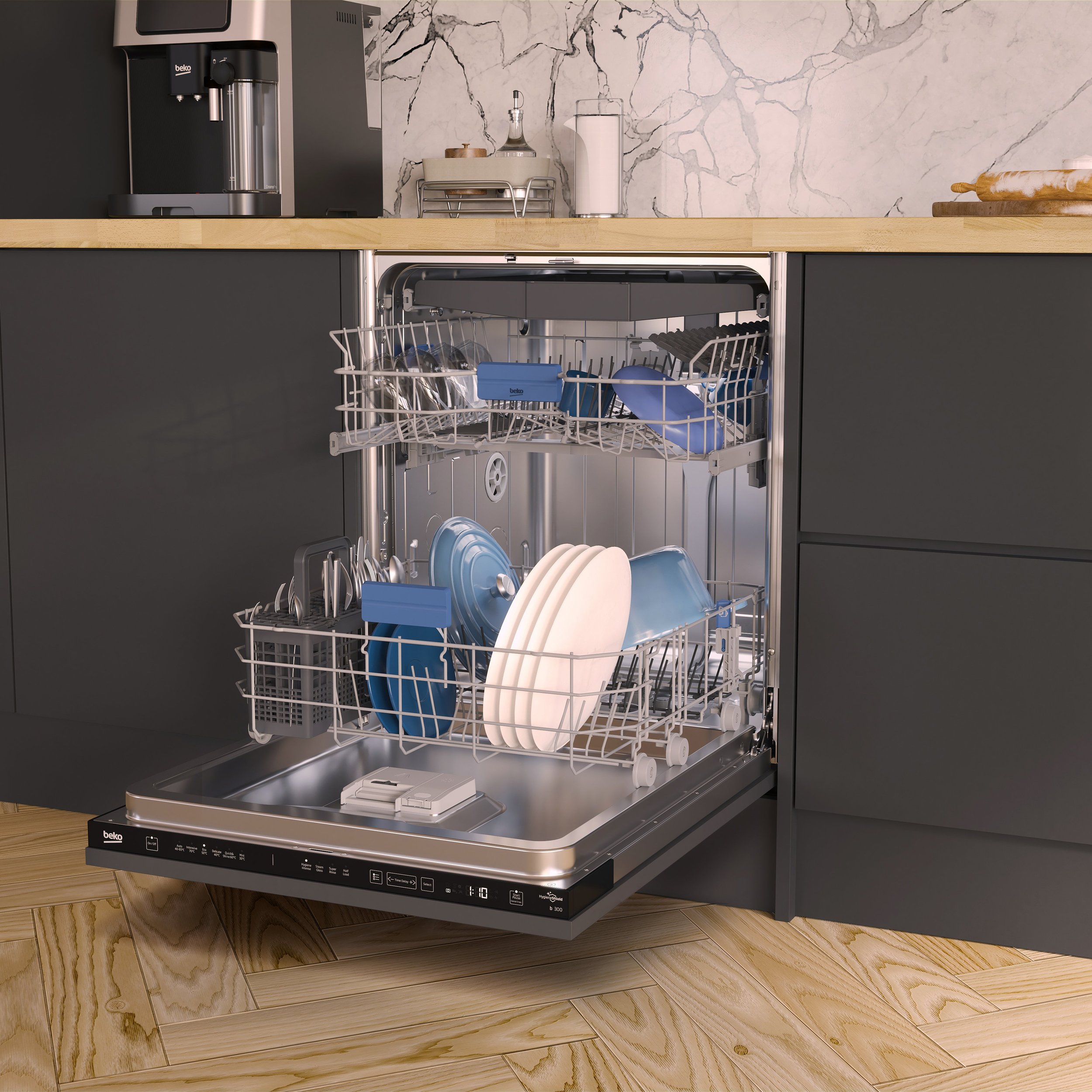 Integrated Full Size Dishwasher with HygieneIntense BDIN36530 | Beko UK