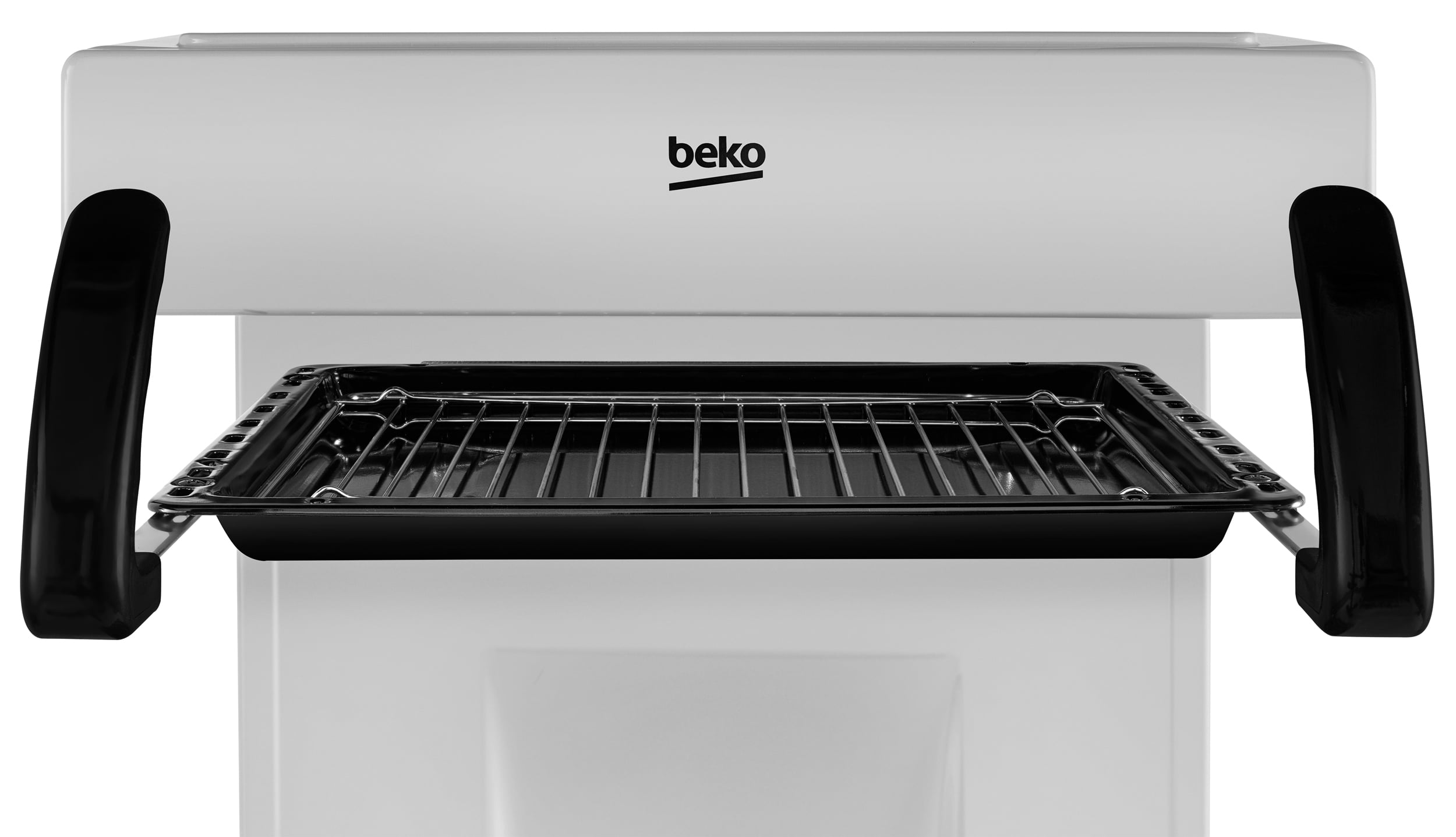 50cm Freestanding Gas Single Oven Eye Level Cooker KA52NE | Beko UK