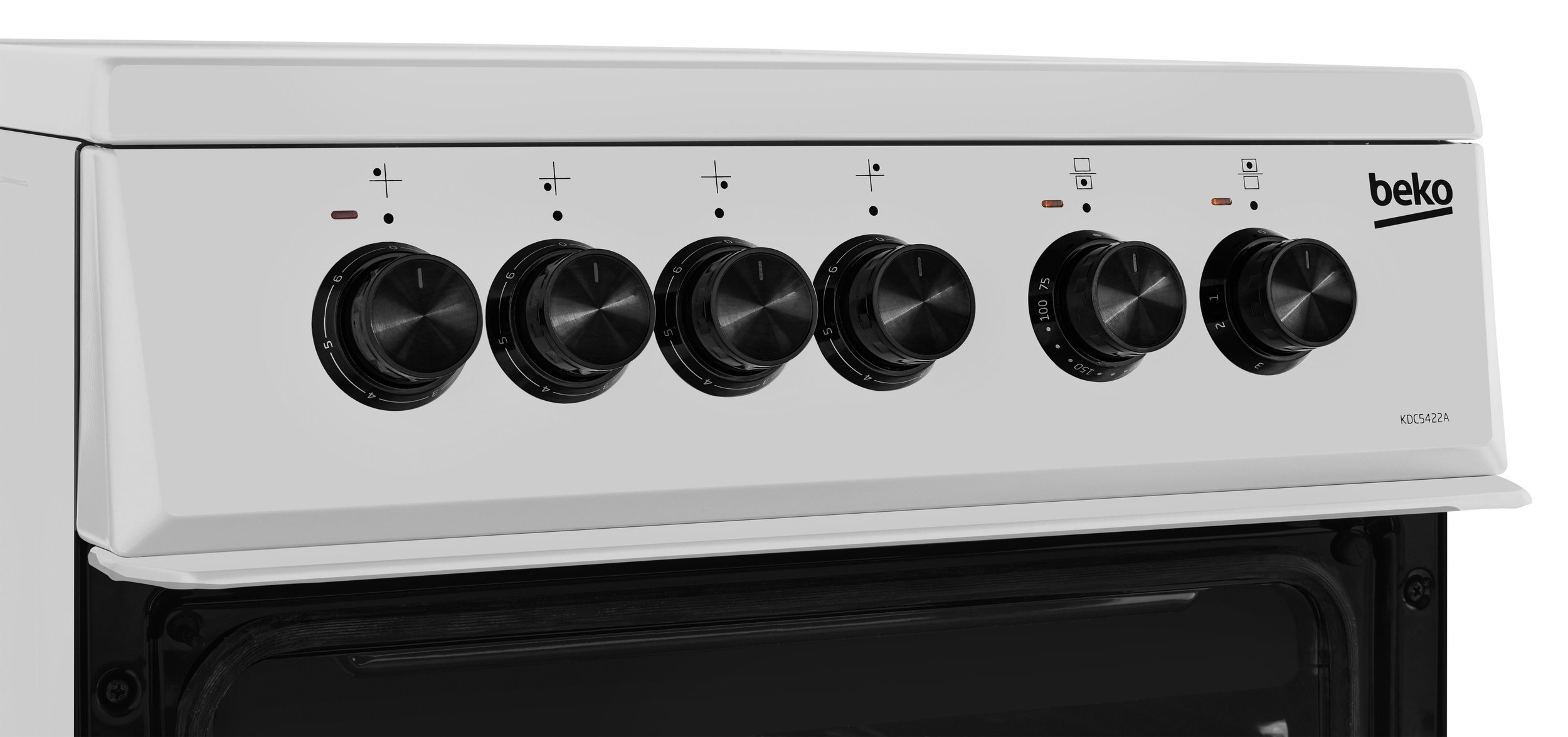 50cm Twin Cavity Electric Cooker KDC5422A | Beko UK