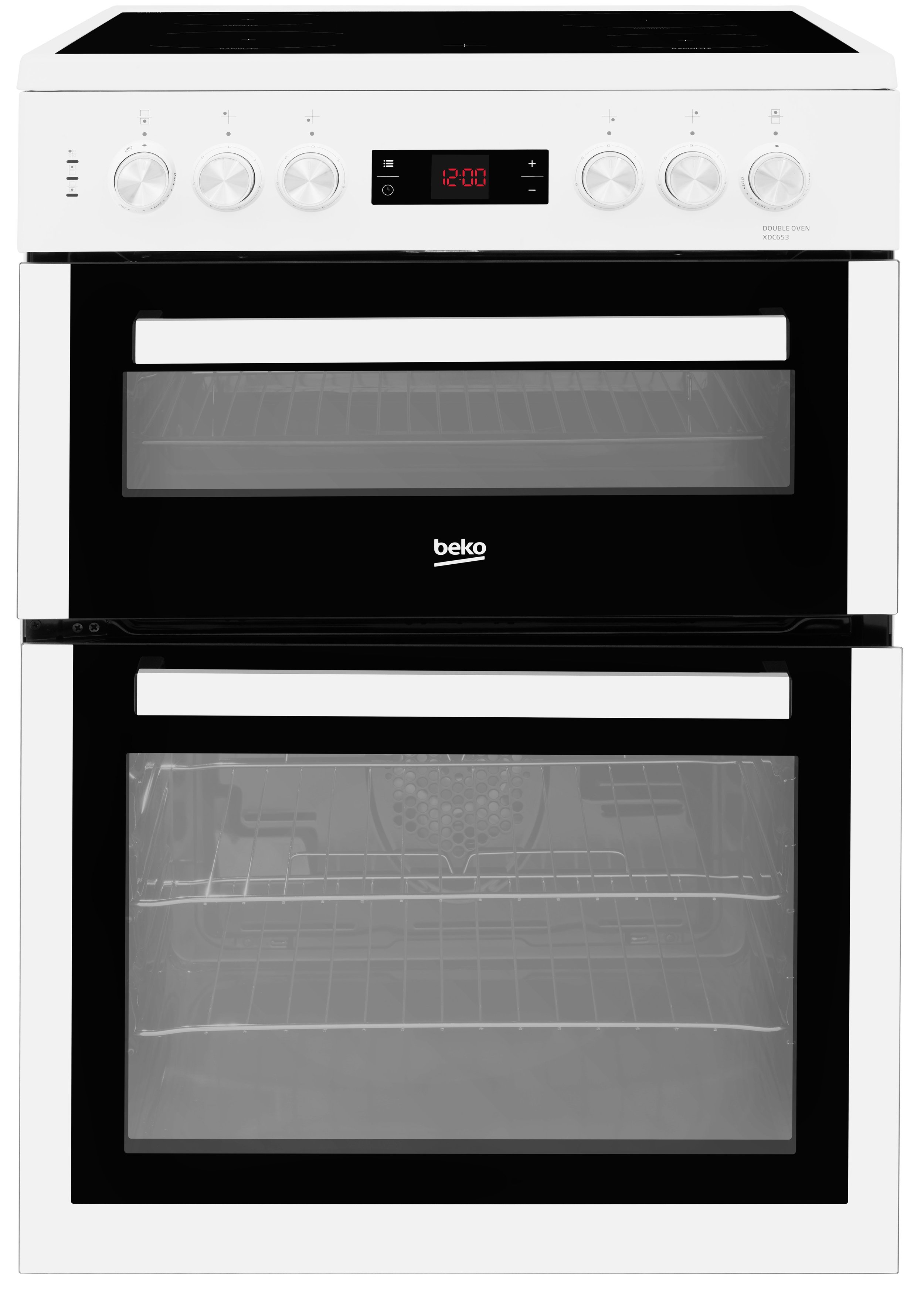 60cm Double Oven Electric Cooker XDC653 | Beko UK