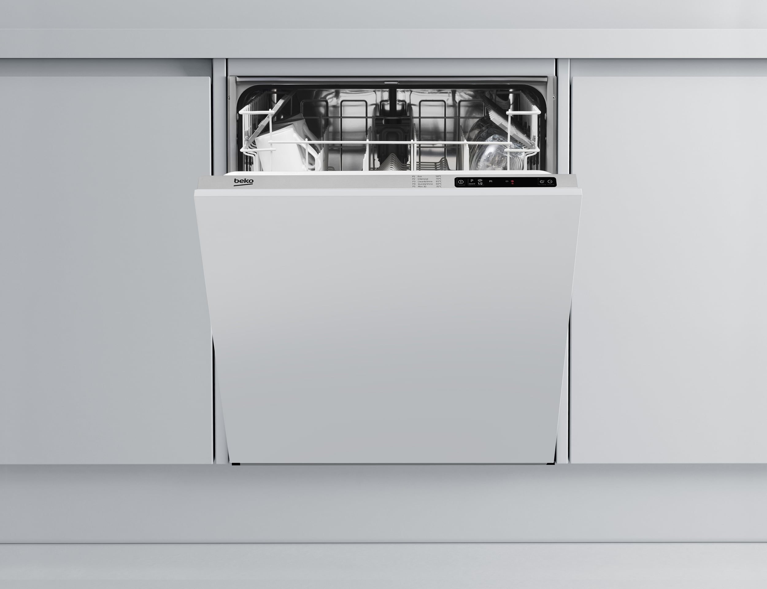 Full Size Integrated Dishwasher DIN15R10 | Beko UK