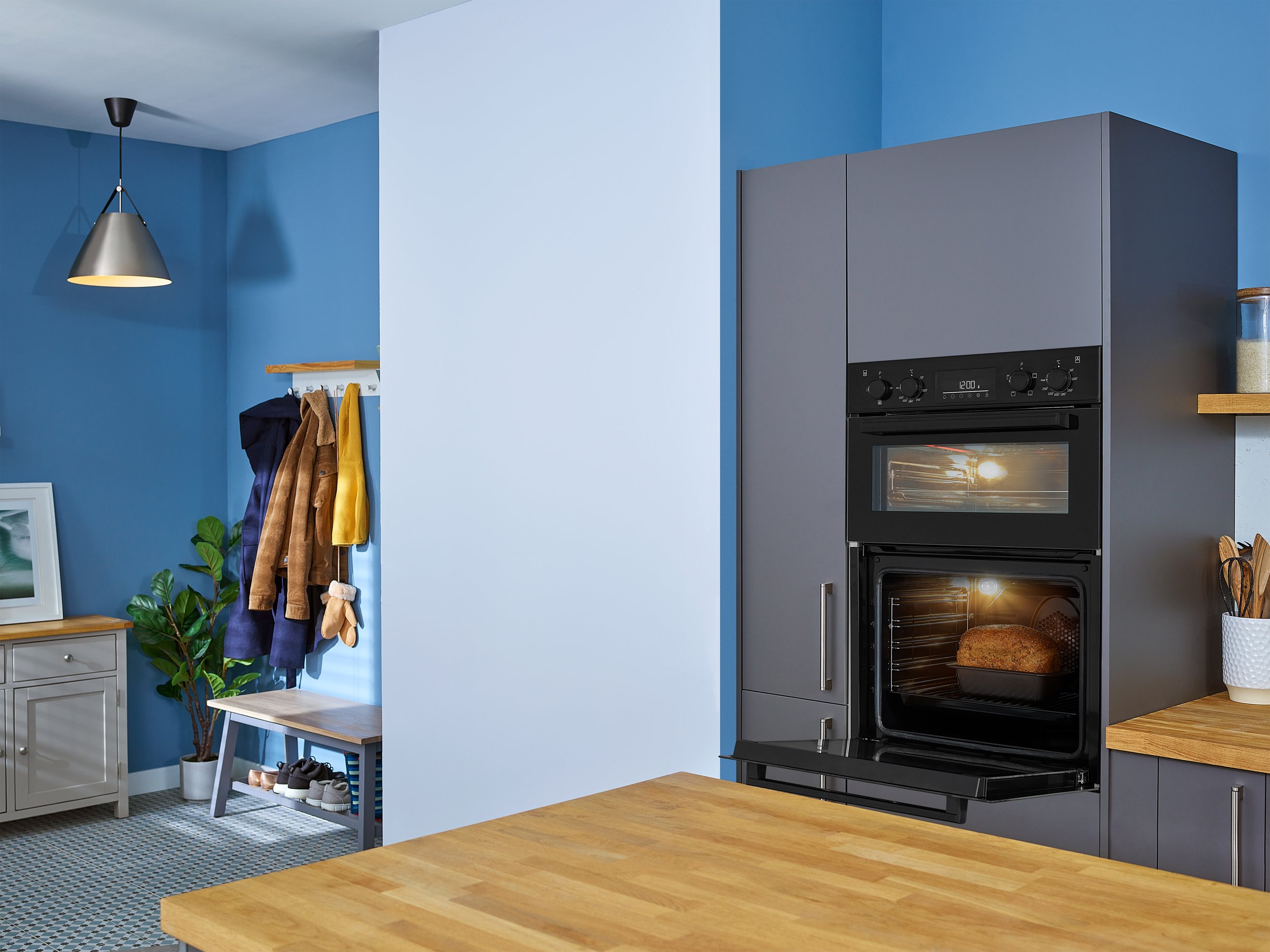 90cm Built-In Double Fan Oven with Touch Controls BBDF22300 | Beko UK