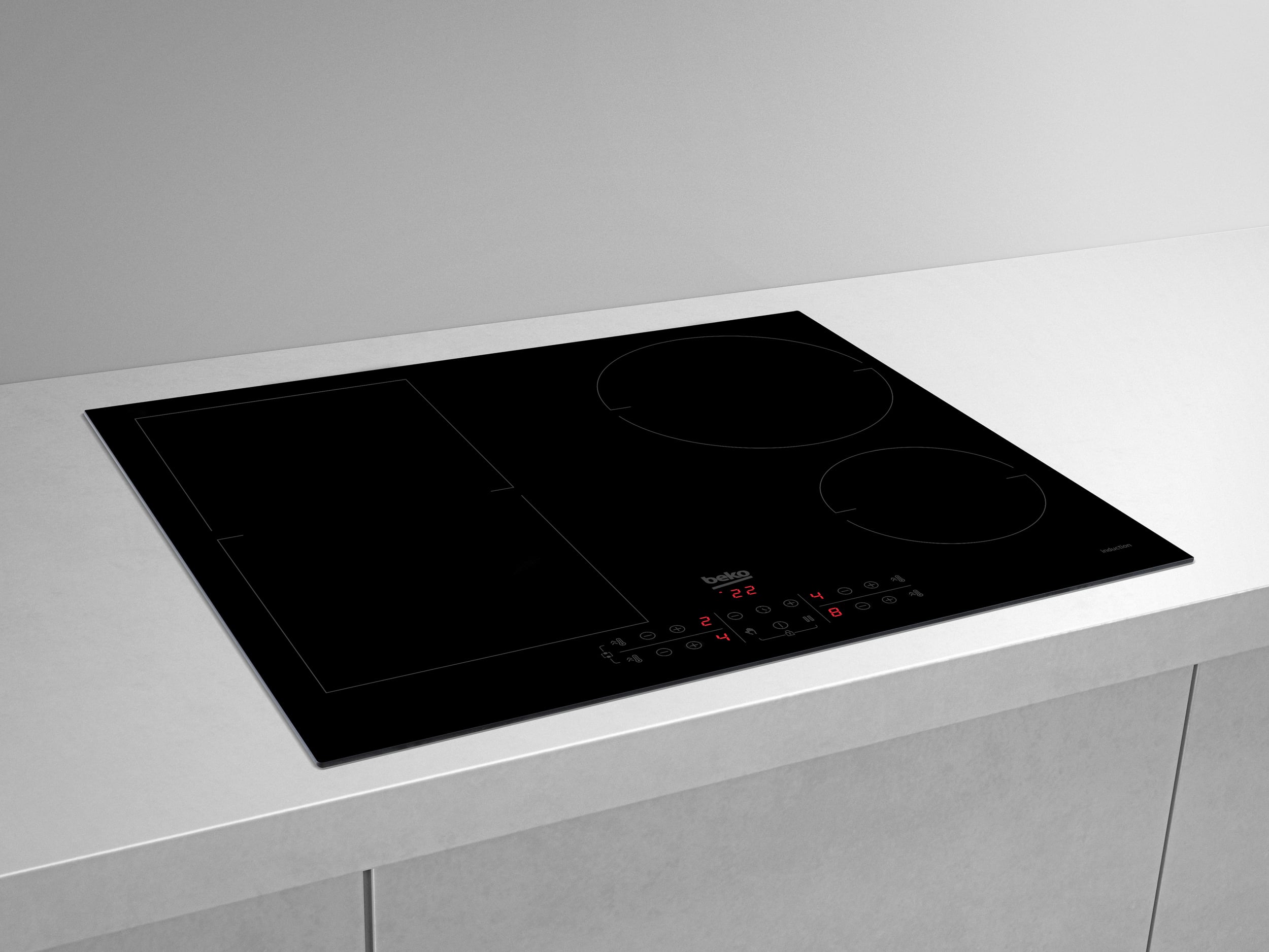 60cm Induction Hob with IndyFlex HII64201MT | Beko UK