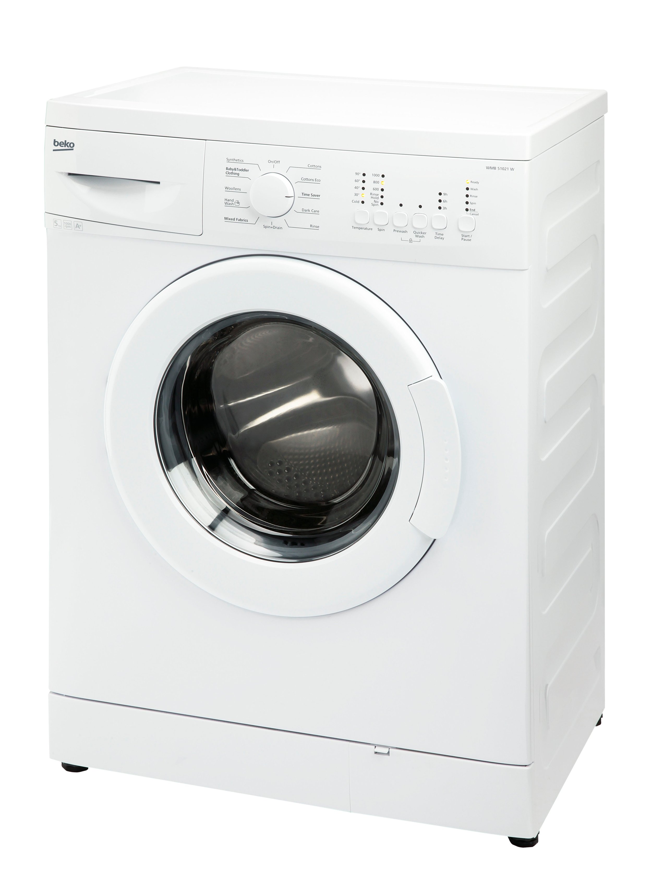 A+AC Rated 5kg, 1000rpm Washing Machine WMB51021 | Beko Ireland