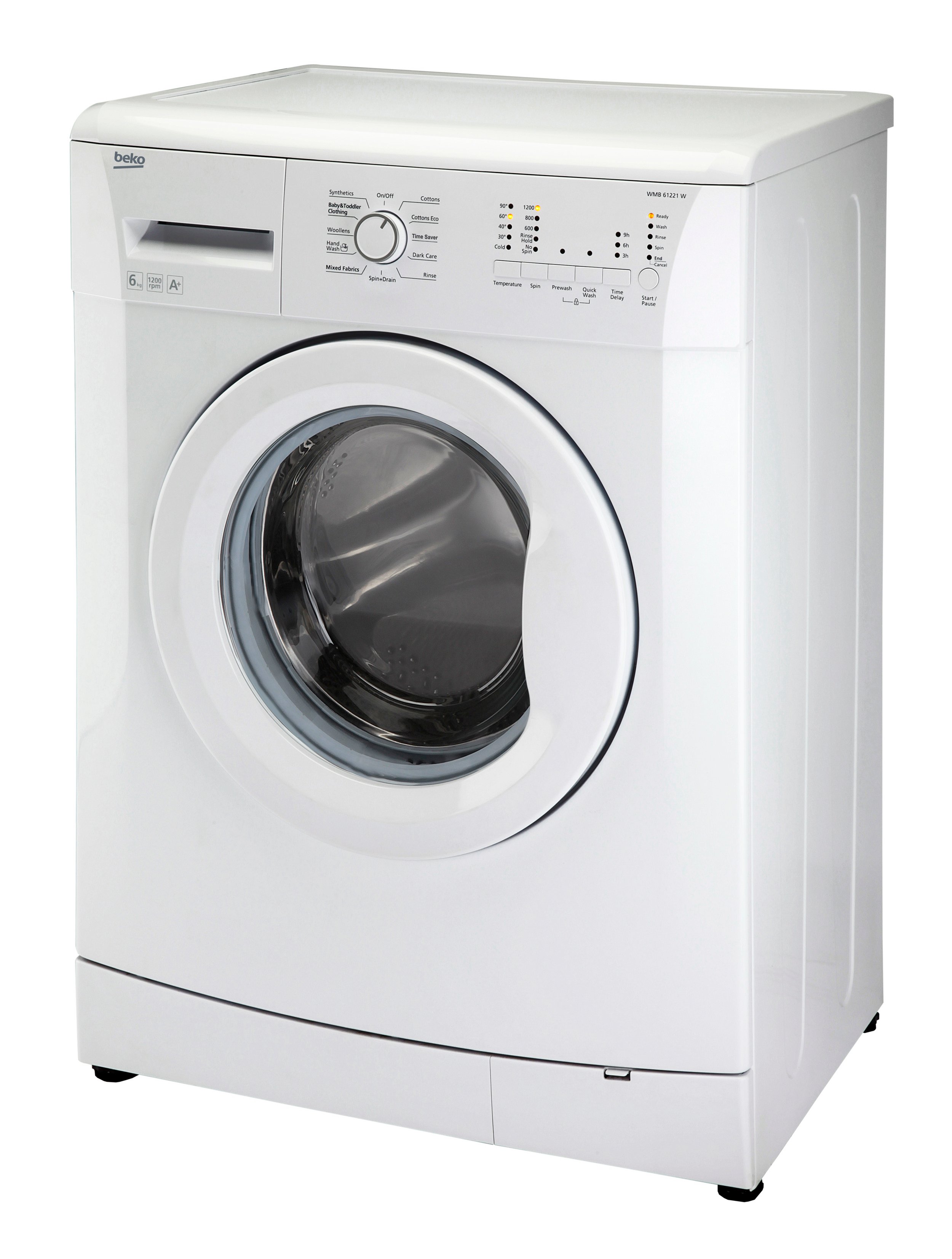 A+AB Rated 6kg, 1200rpm Washing Machine WMB61221 | Beko UK