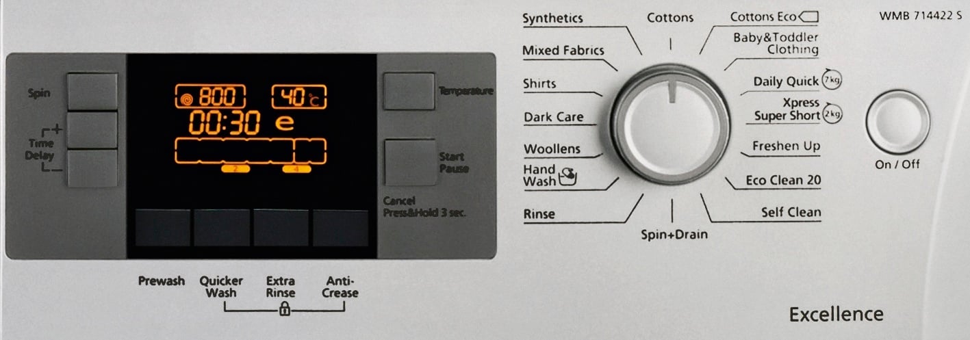 A++AB Rated, 7kg 1400rpm Washing Machine WMB714422 | Beko UK