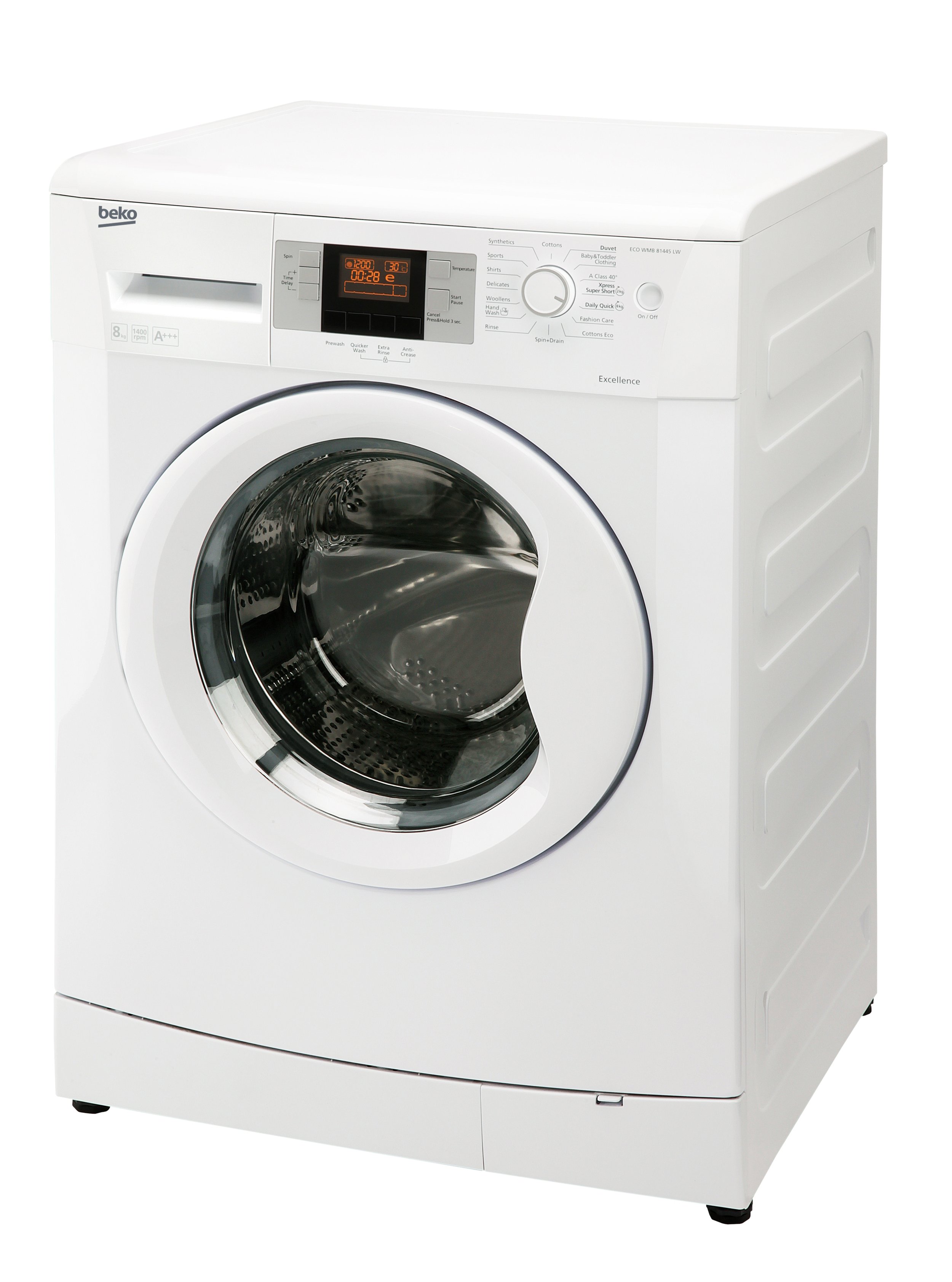 AAB Rated 8kg 1400rpm Washing machine WMB81445L | Beko UK