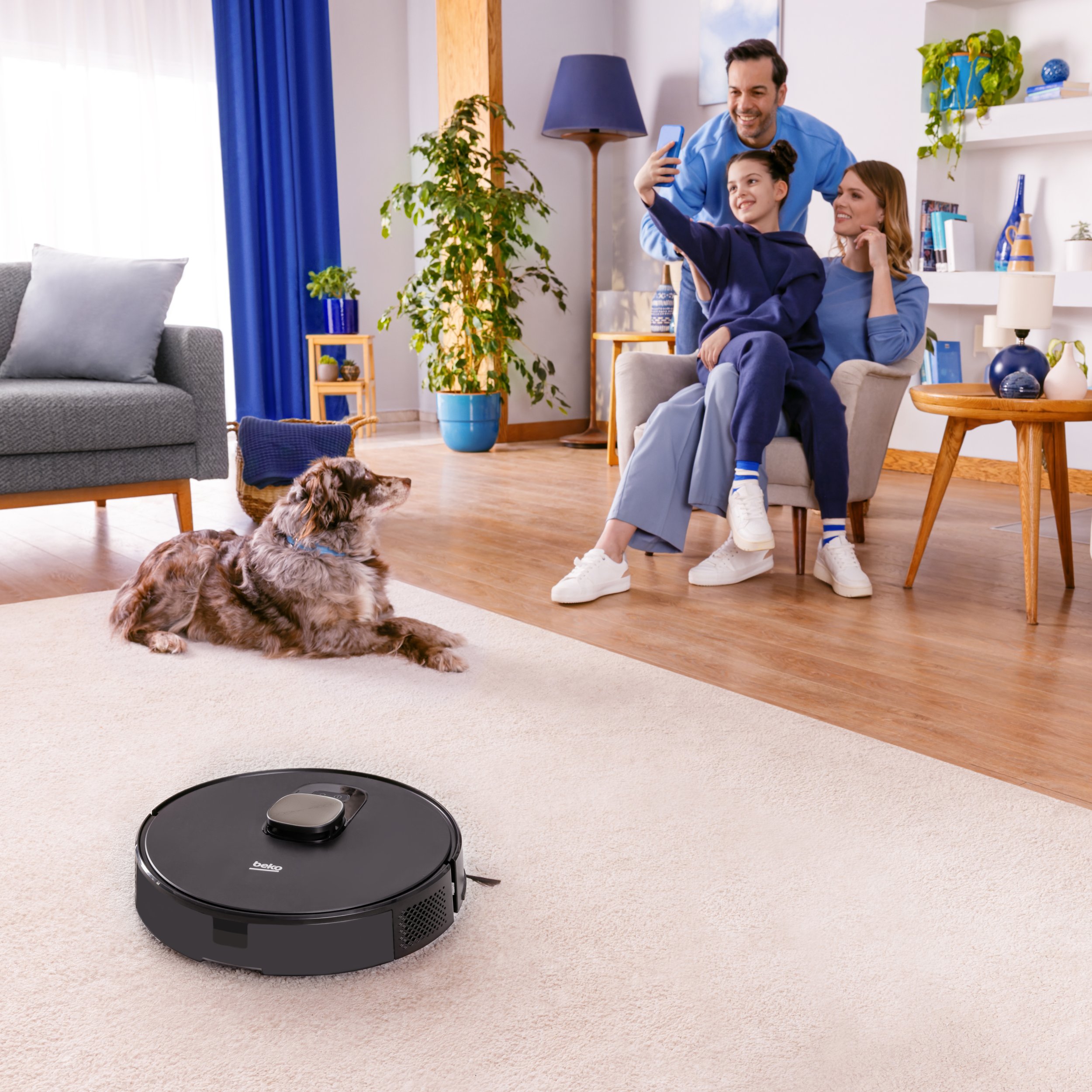 Laser Robot Vacuum Cleaner VRR61414VB | Beko UK