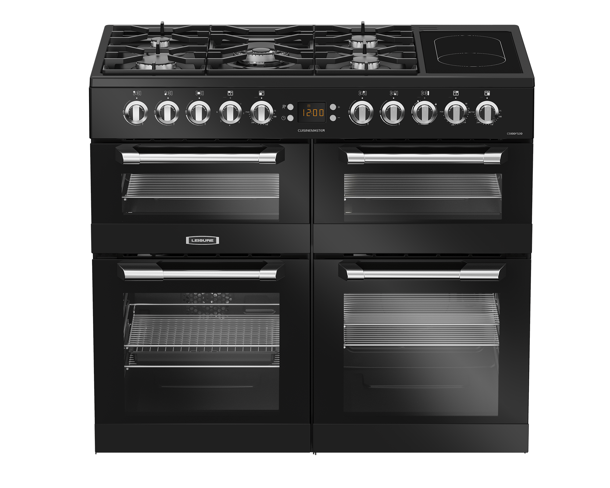 100cm Dual Fuel Range Cooker | Cuisinemaster CS100F520 | Leisure