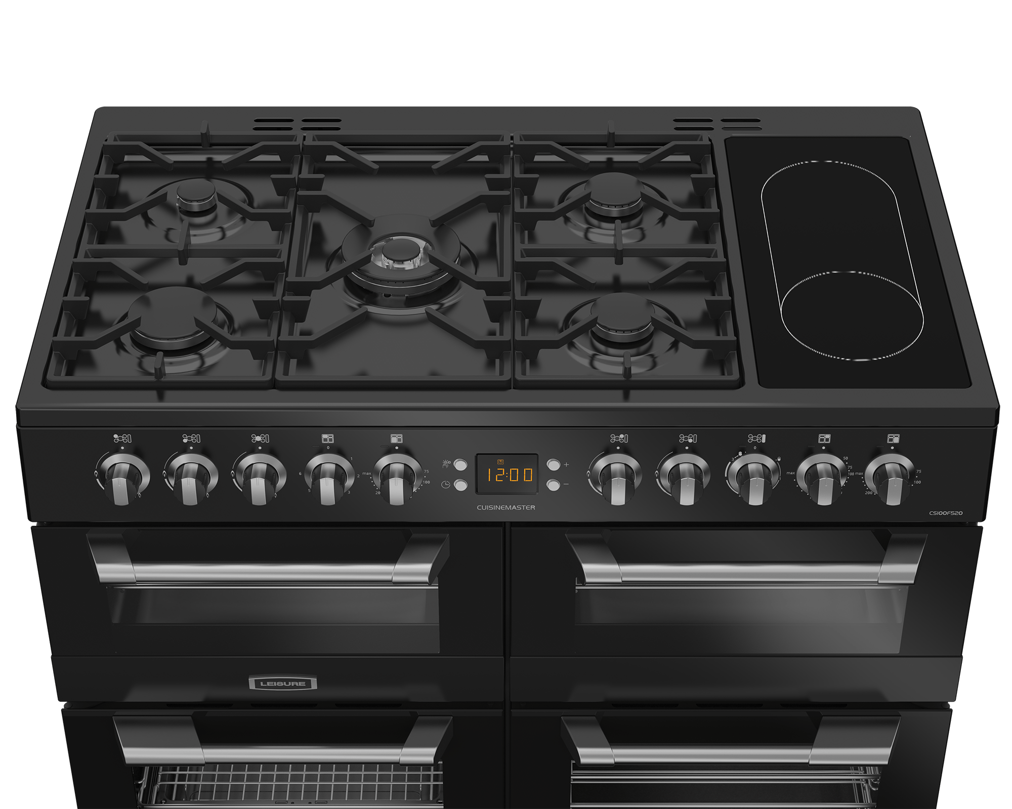 100cm Dual Fuel Range Cooker | Cuisinemaster CS100F520 | Leisure