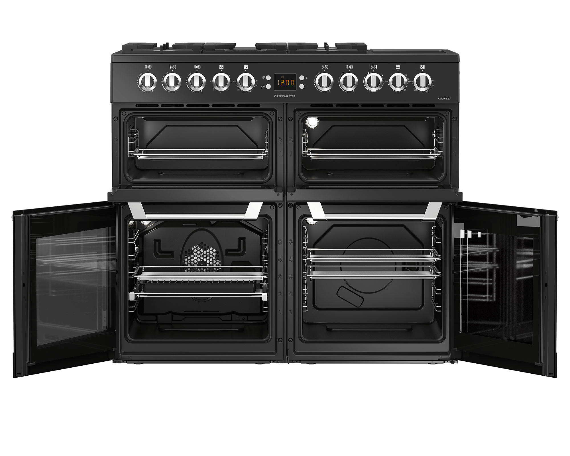 100cm Dual Fuel Range Cooker | Cuisinemaster CS100F520 | Leisure