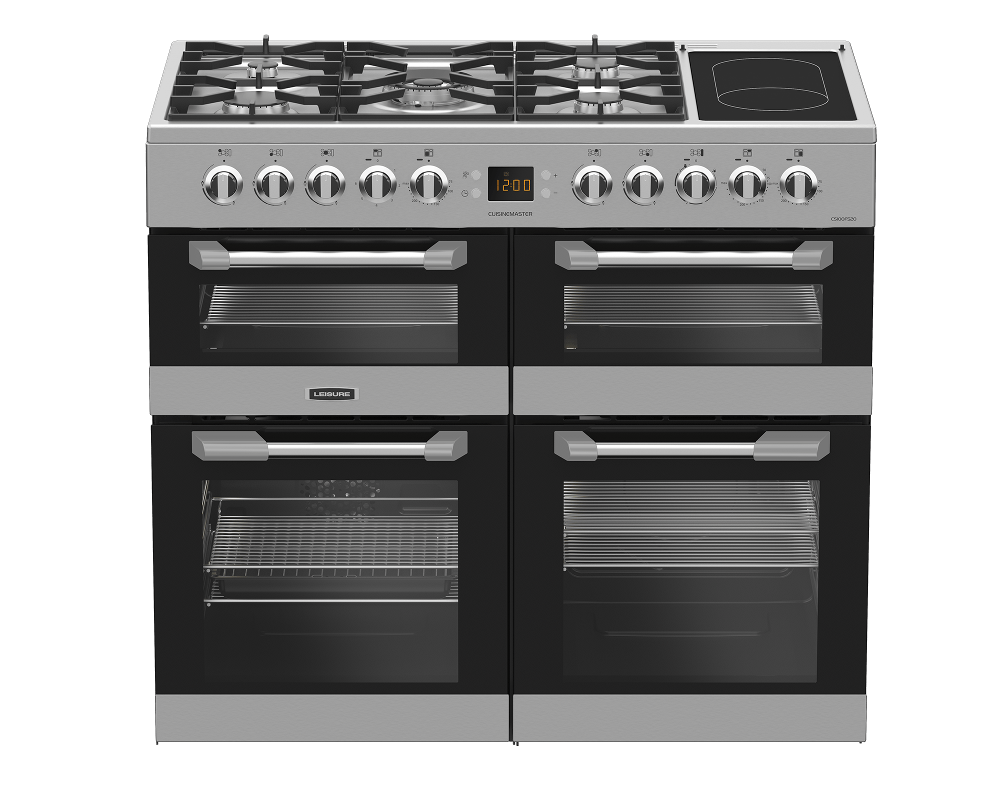 100cm Dual Fuel Range Cooker | Cuisinemaster CS100F520 | Leisure