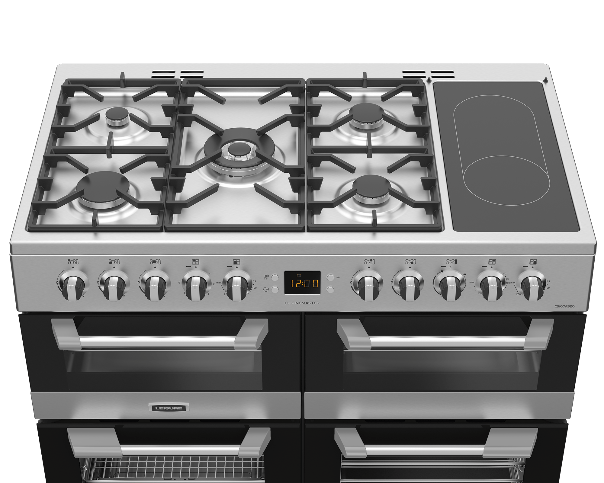 100cm Dual Fuel Range Cooker | Cuisinemaster CS100F520 | Leisure
