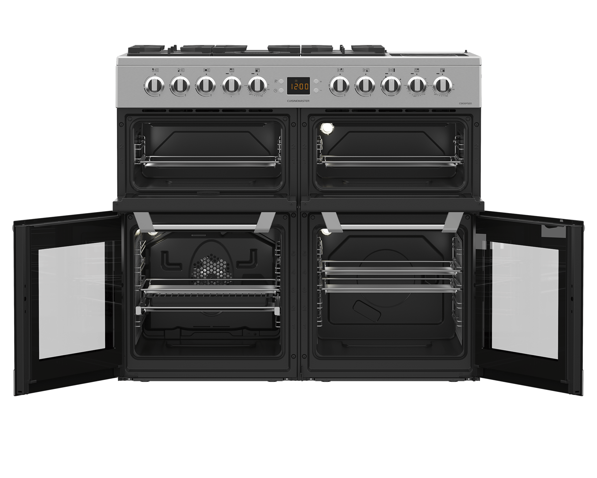 100cm Dual Fuel Range Cooker | Cuisinemaster CS100F520 | Leisure