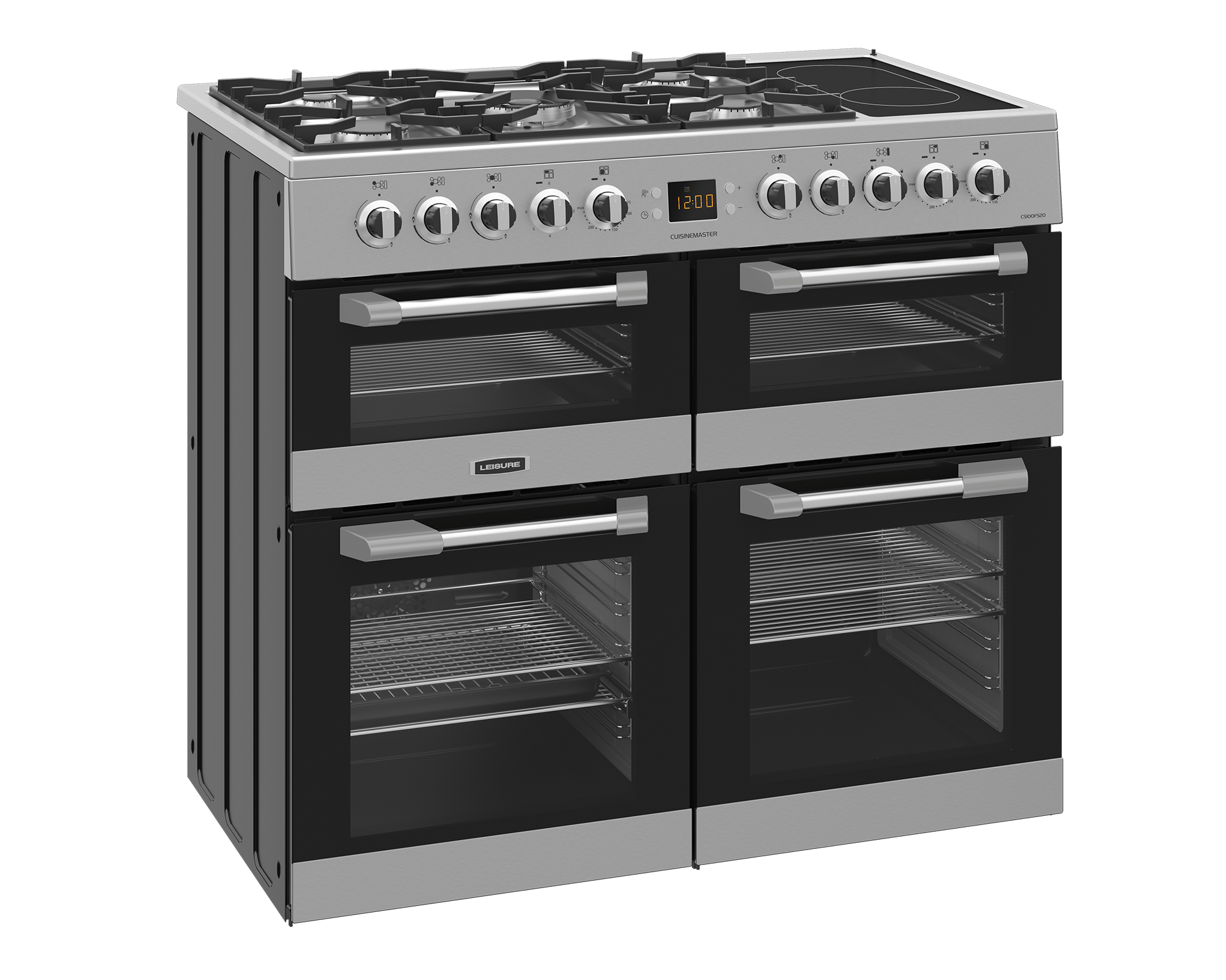 100cm Dual Fuel Range Cooker | Cuisinemaster CS100F520 | Leisure