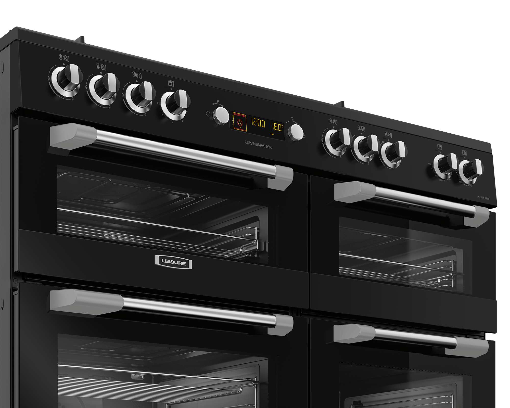 110cm Dual Fuel Range Cooker | Cuisinemaster CS110F722 | Leisure