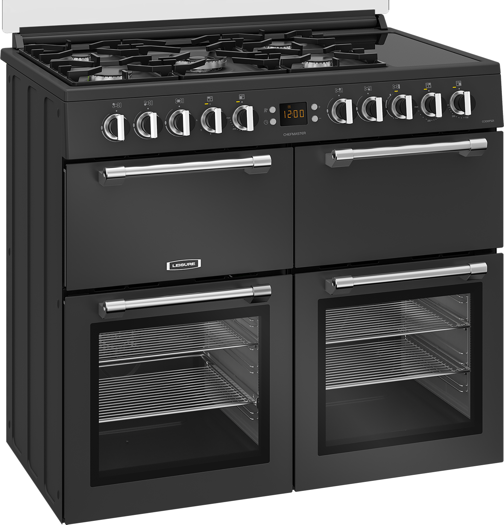 100cm Dual Fuel Range Cooker | Chefmaster CC100F521 | Leisure