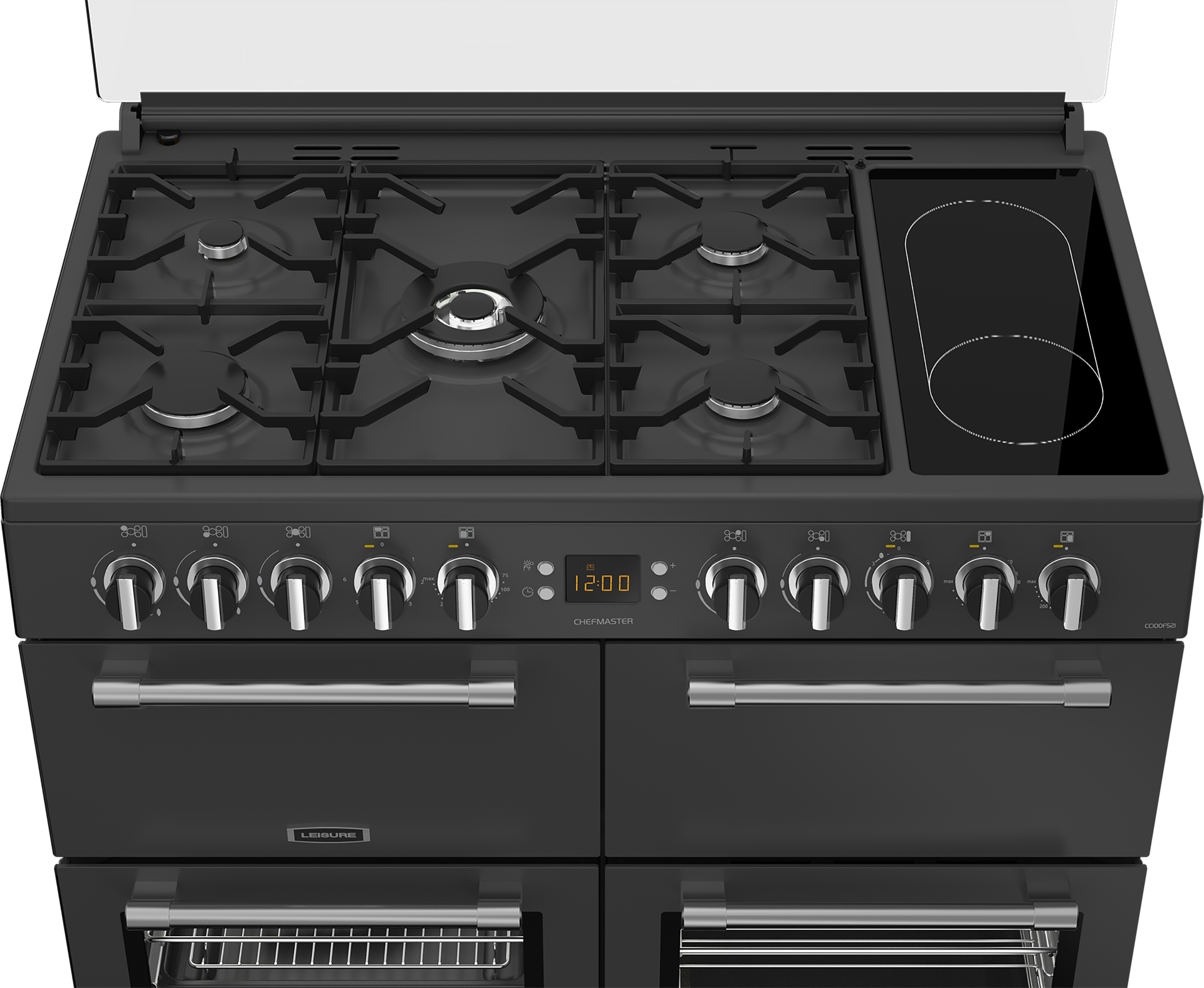 100cm Dual Fuel Range Cooker | Chefmaster CC100F521 | Leisure
