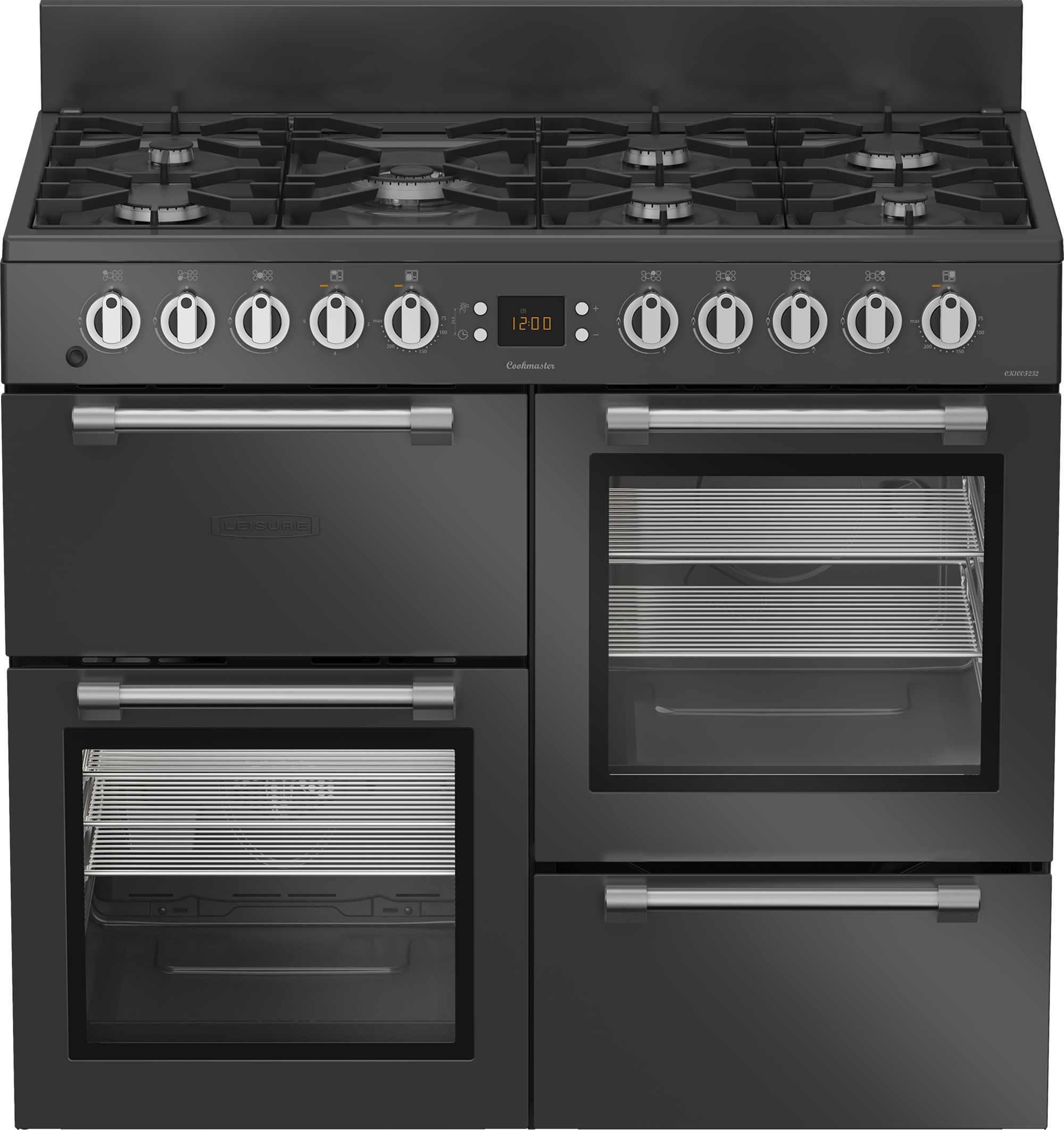 100cm Dual Fuel Range Cooker | Cookmaster CK100F232 | Leisure